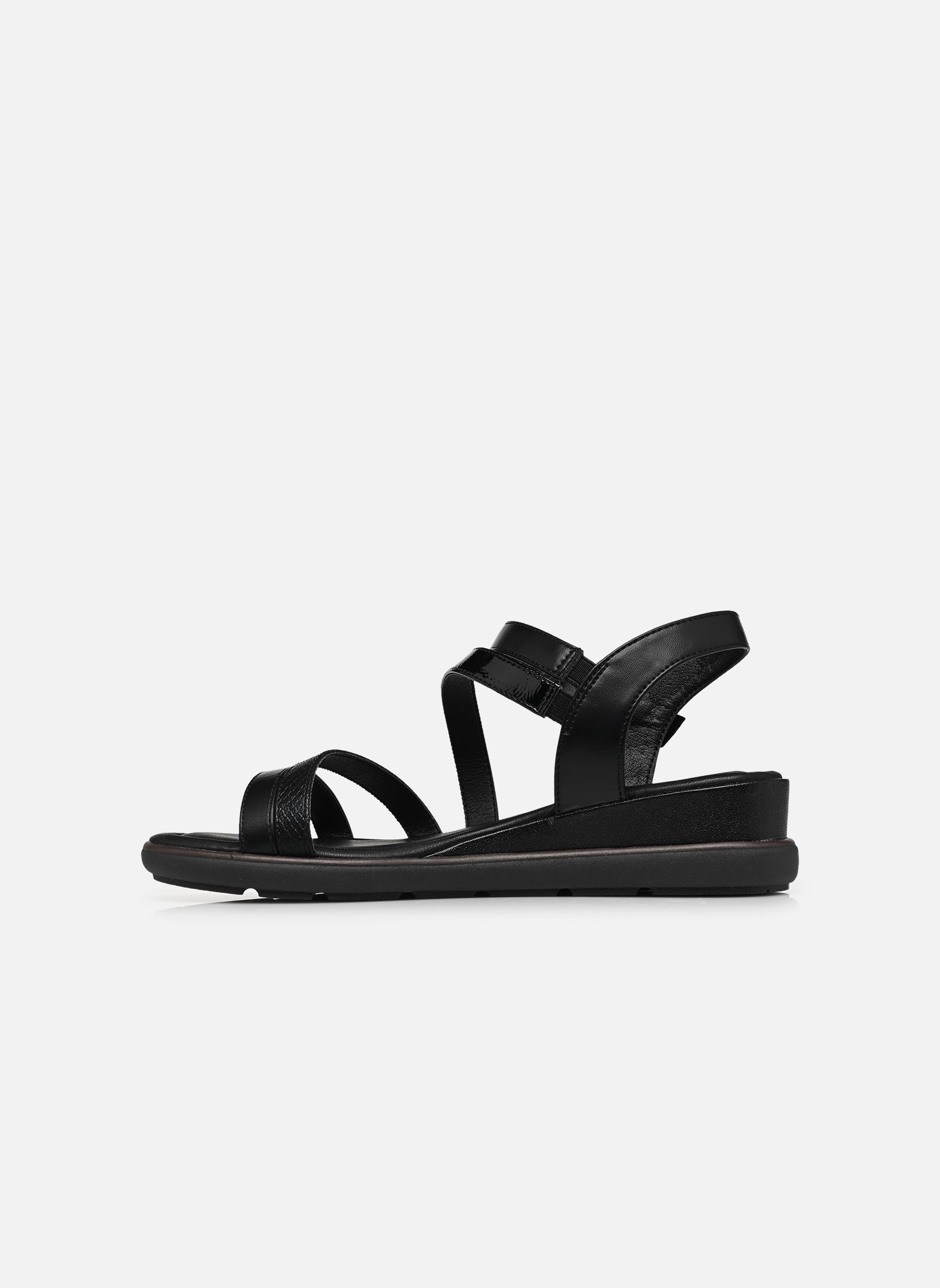 Tamaris Keil- und Plateausandalen 28713-46 damen schwarz - online ...