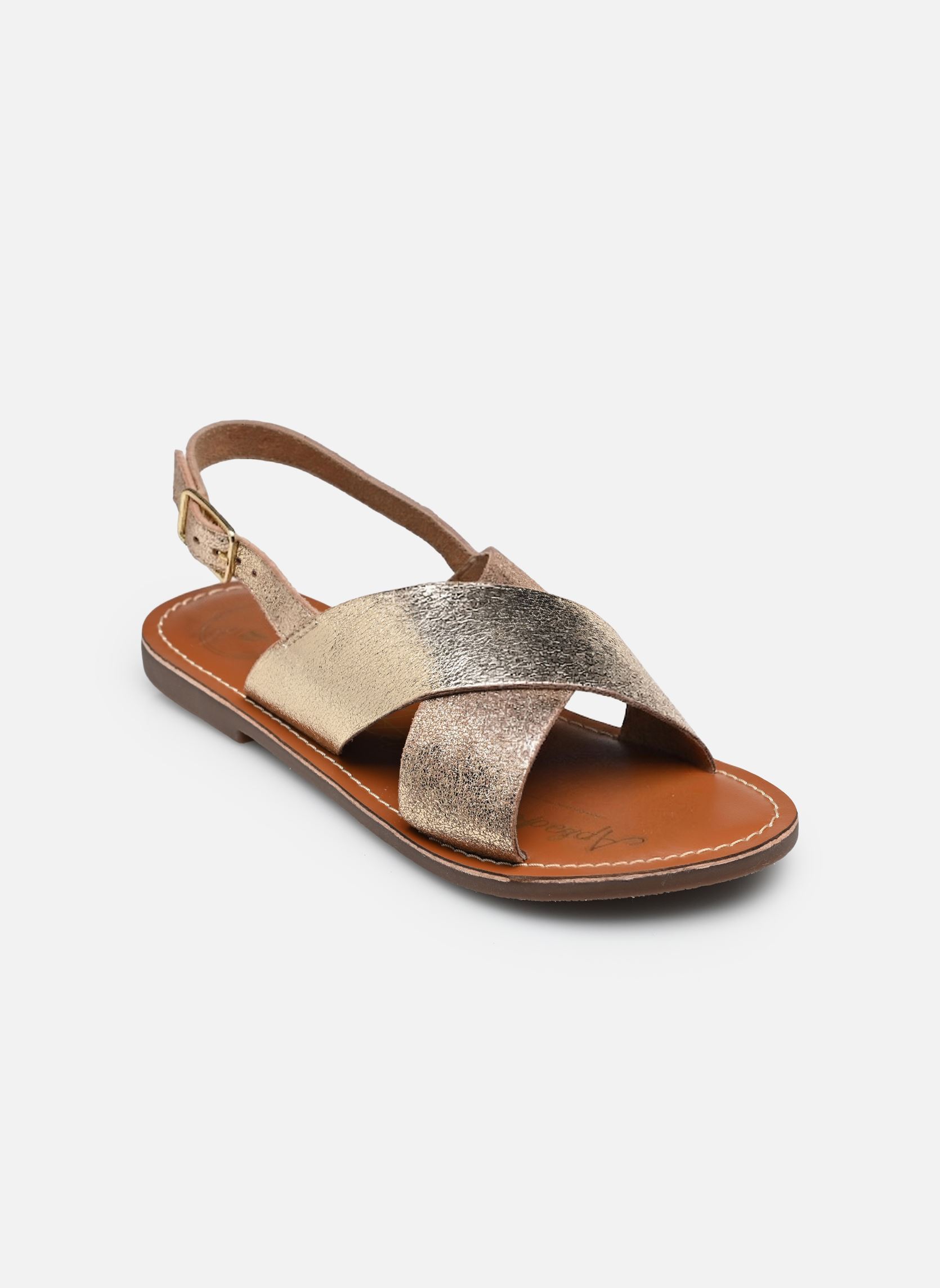 L'Atelier Tropézien Sandales S-FANNY femme or et bronze | Sarenza Belgique