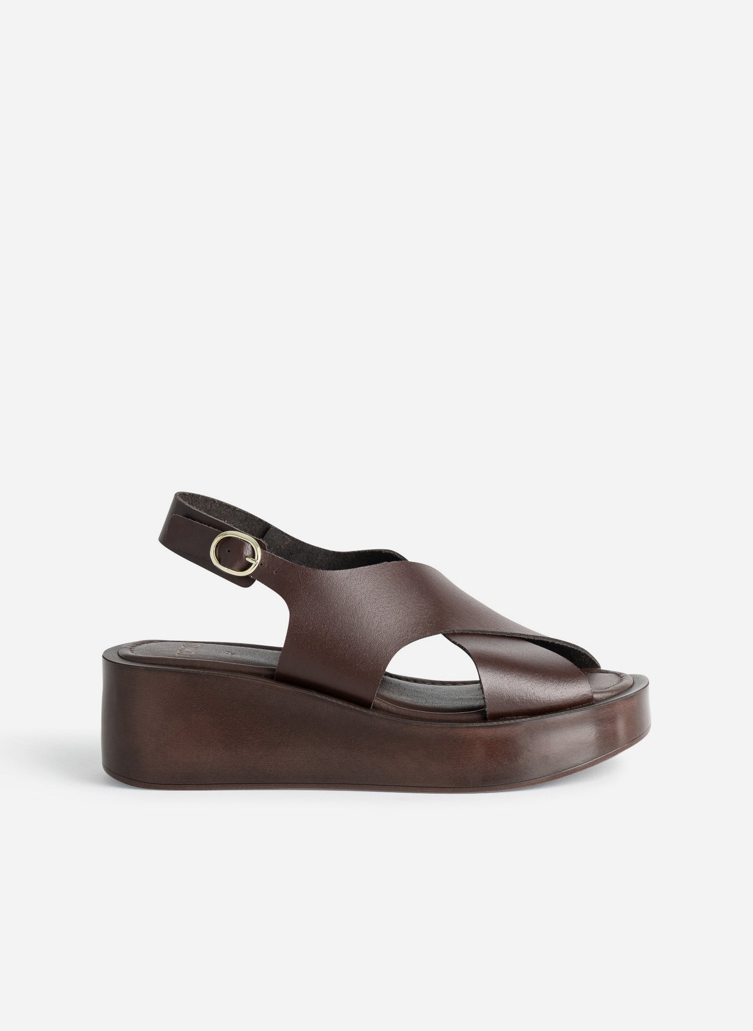 Eram Sandales TALI femme marron | Sarenza France