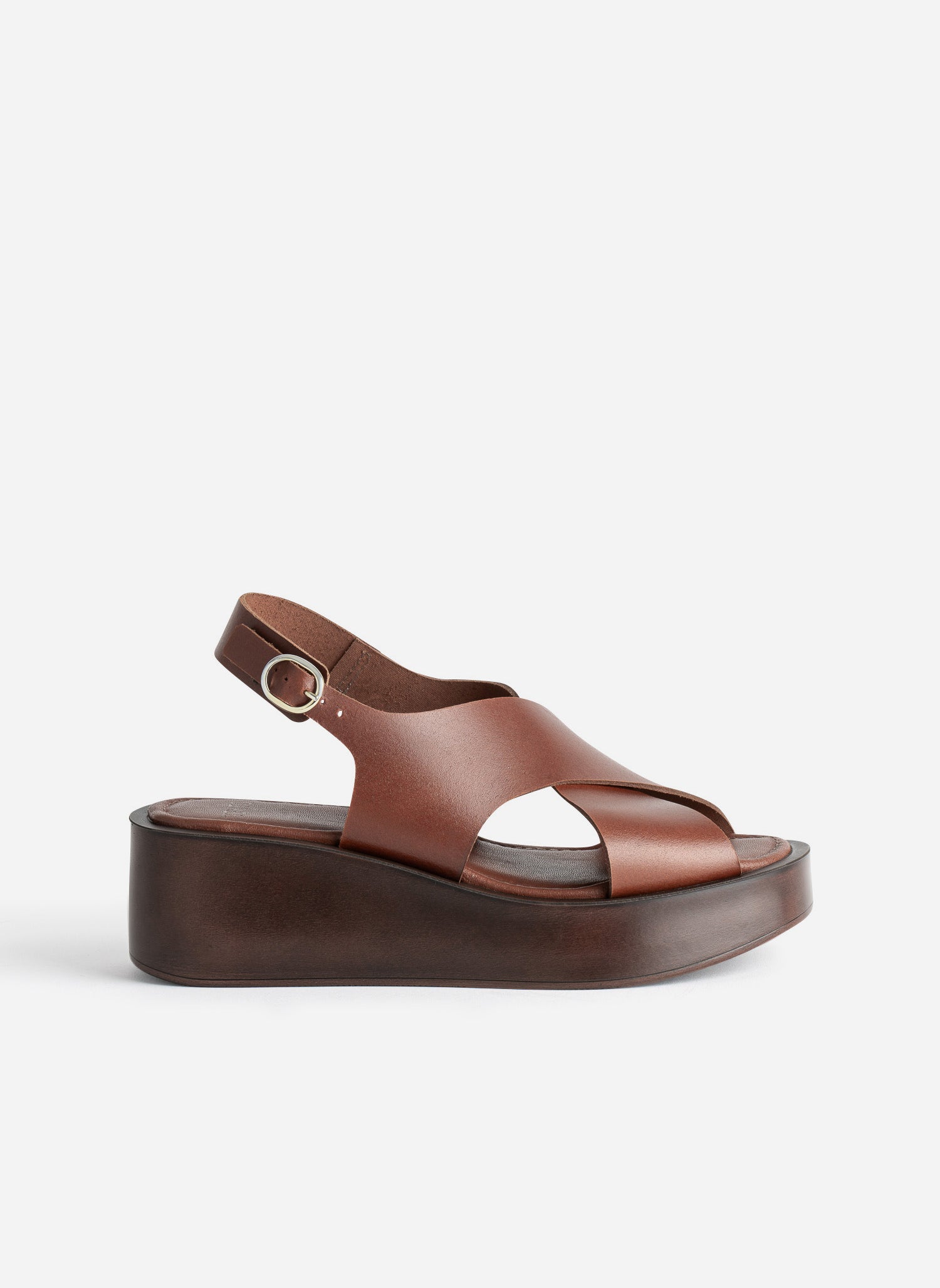 Eram Sandales TALI femme marron | Sarenza France