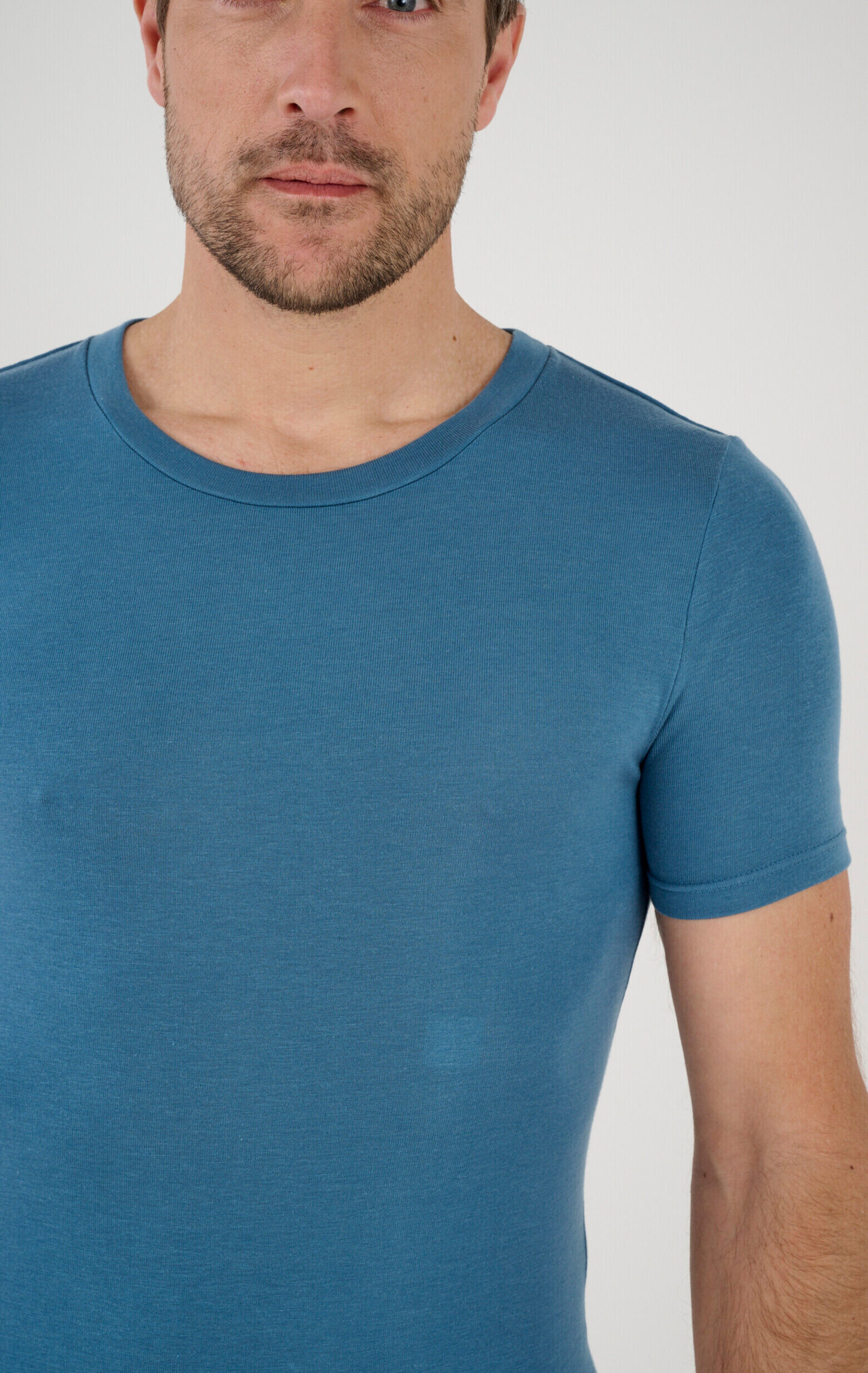 Damart Tee-shirts manches courtes T-shirt col rond manches courtes fine ...