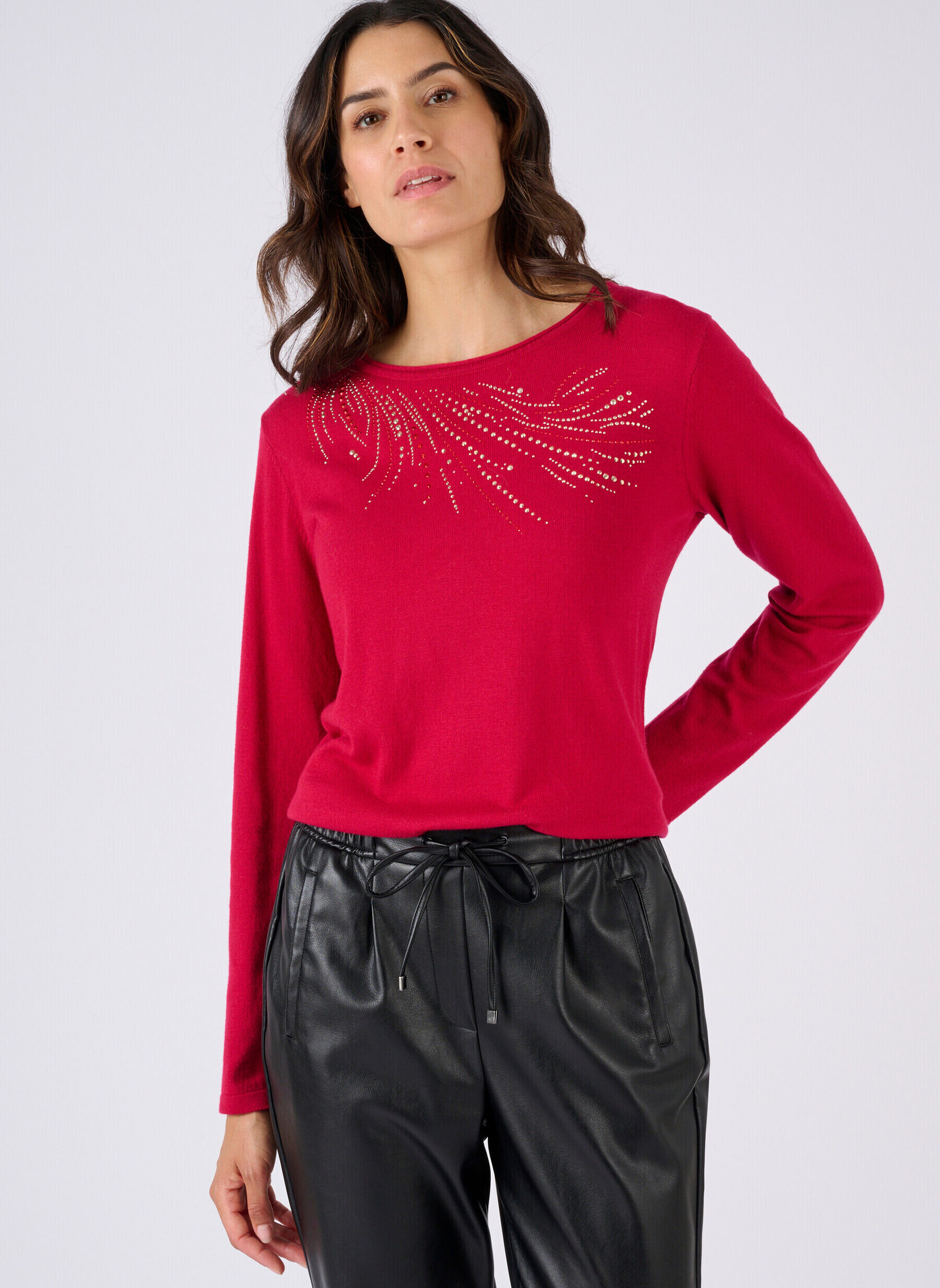 Damart Pulls rouge | Sarenza France