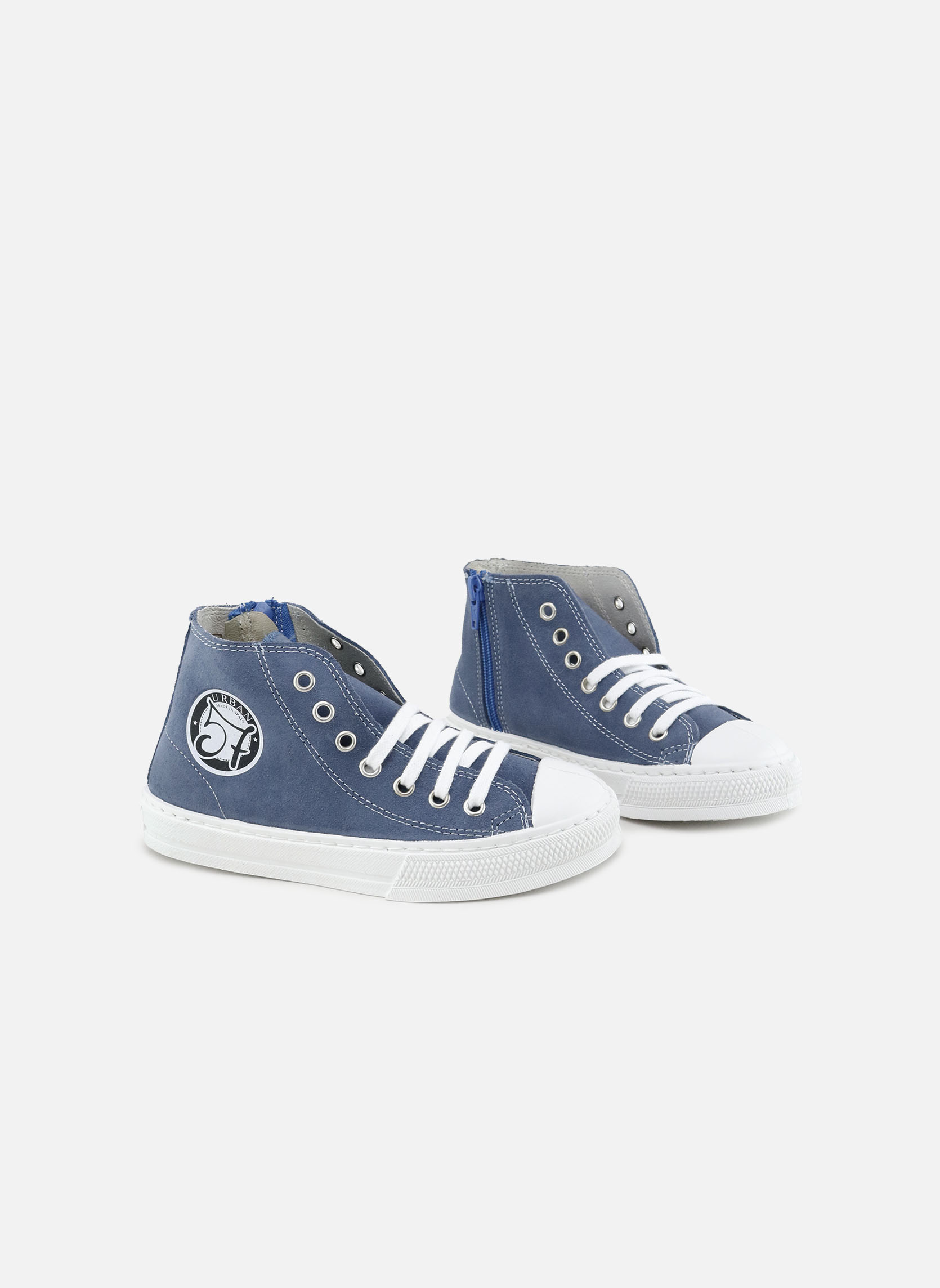 Eli 1957 Baskets Baskets cuir AH140225-AFELPADO-IRIS Azul fille bleu ...