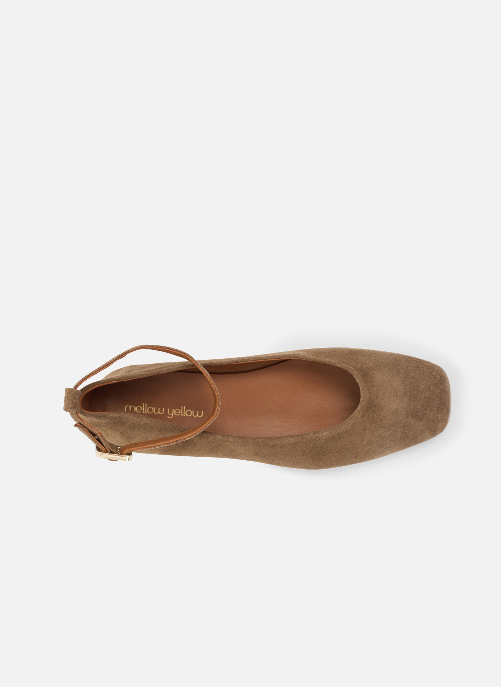 Mellow Yellow Ballerines classiques Ballerines velours taupe Itachi ...