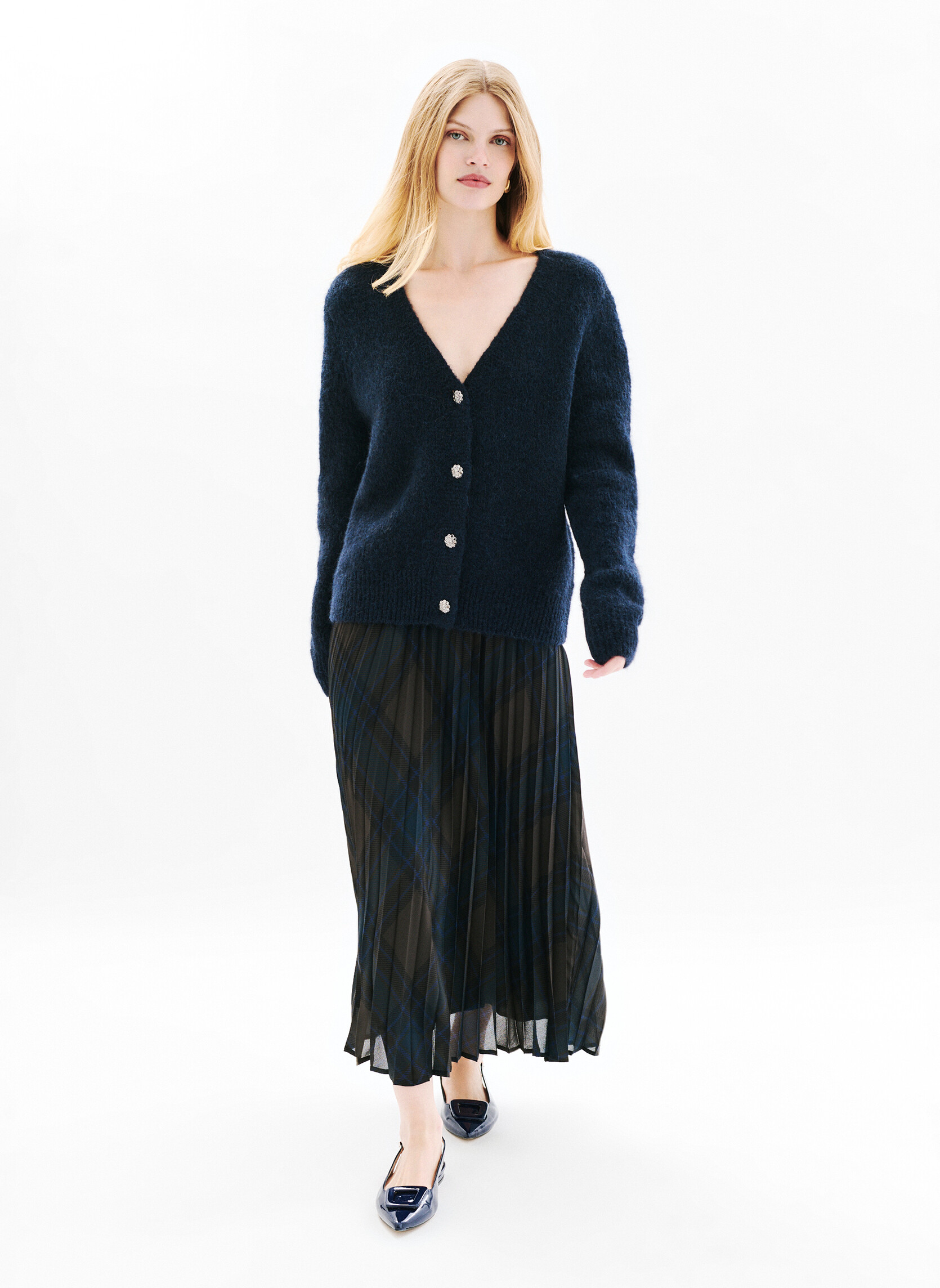 Caroll Gilets Gilets - 252K-MDONATELLA femme bleu | Sarenza France
