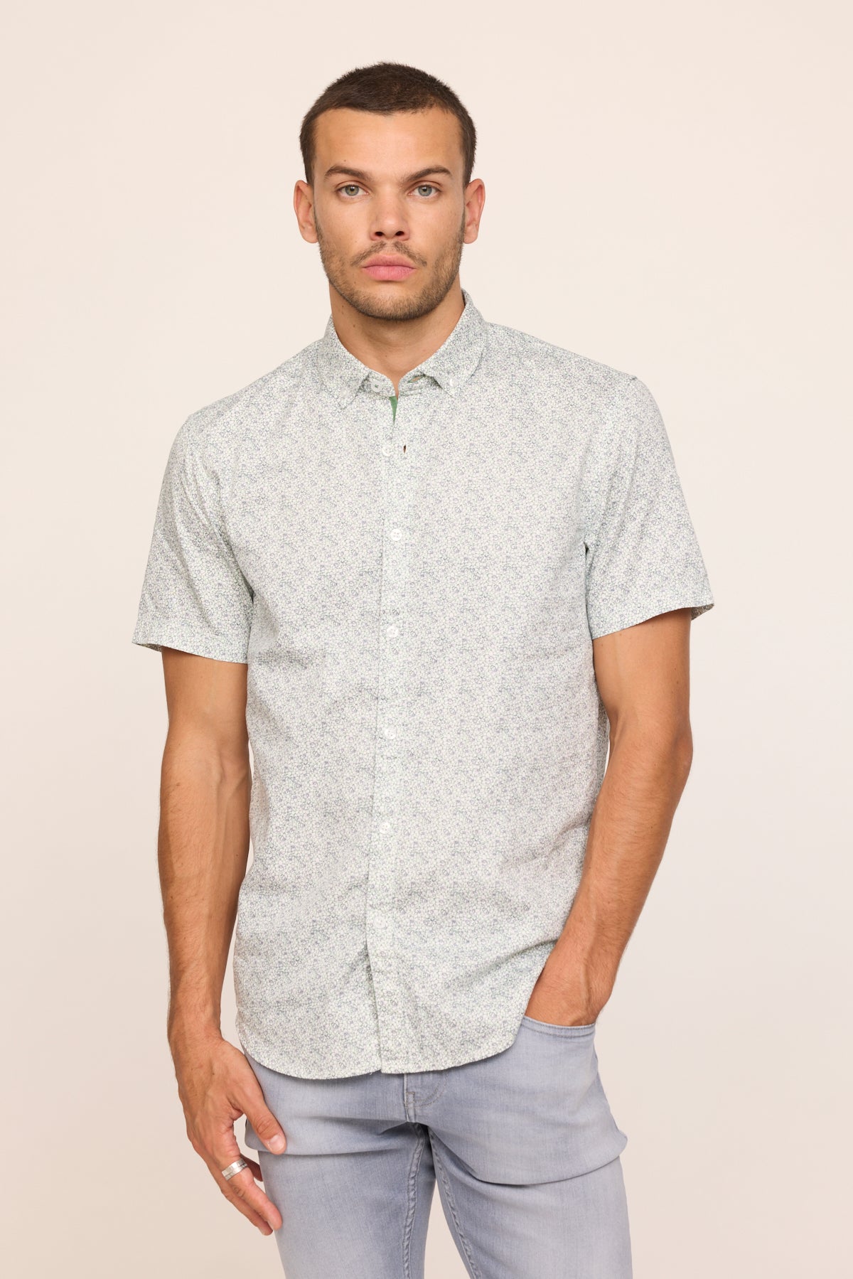 Lee Cooper Chemises Chemise DOK Opaline homme vert | Sarenza France