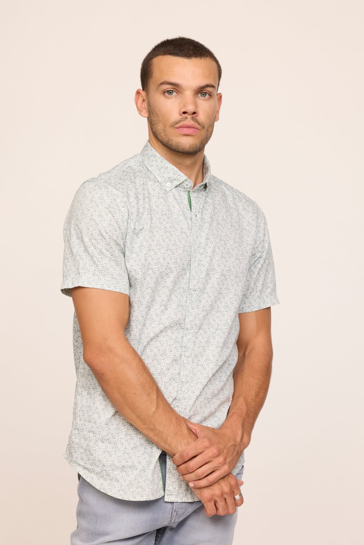 Lee Cooper Chemises Chemise DOK Opaline homme vert | Sarenza France