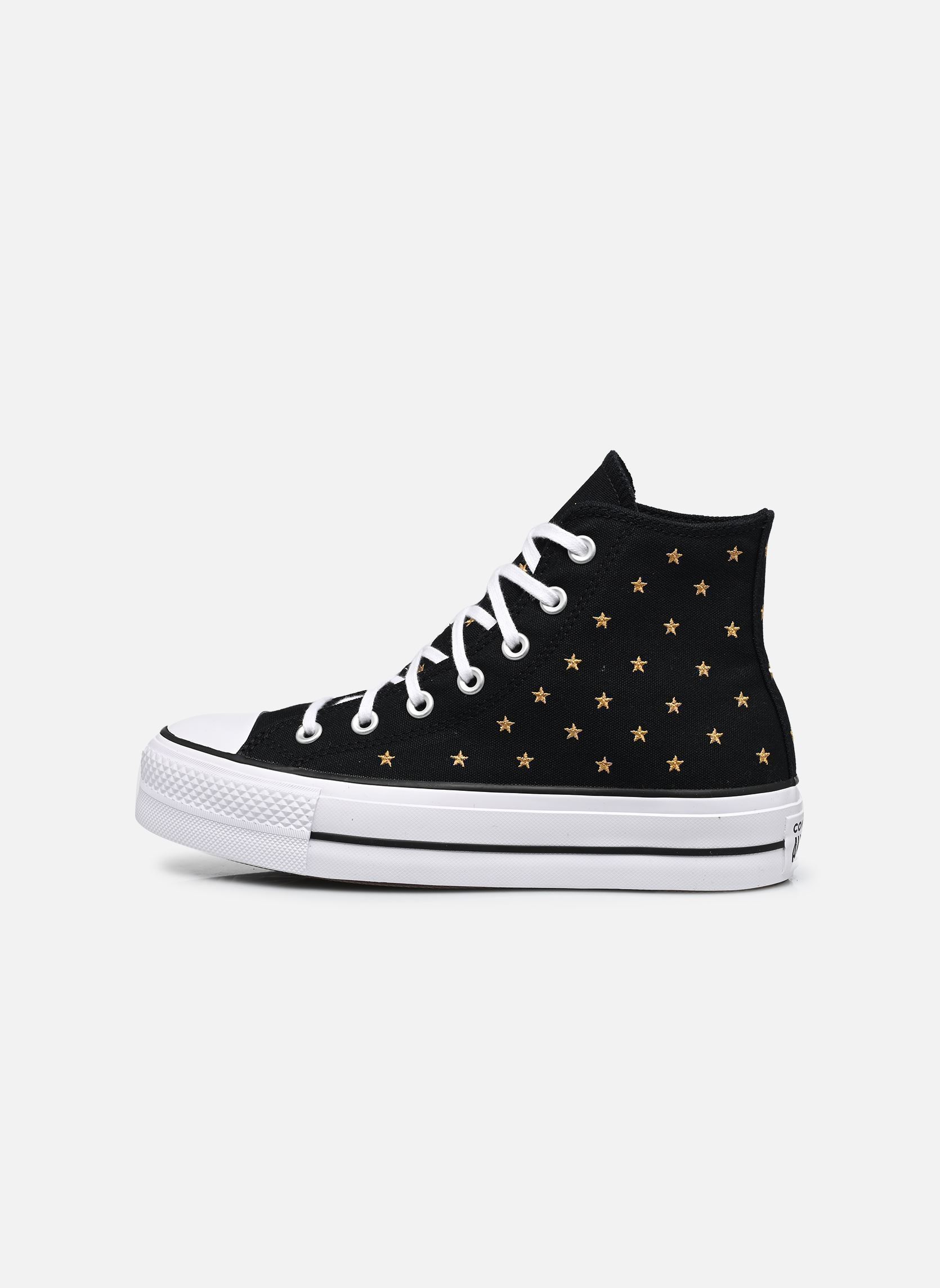 Converse Print sneakers Chuck Taylor All Star Lift Platform Embroidered ...