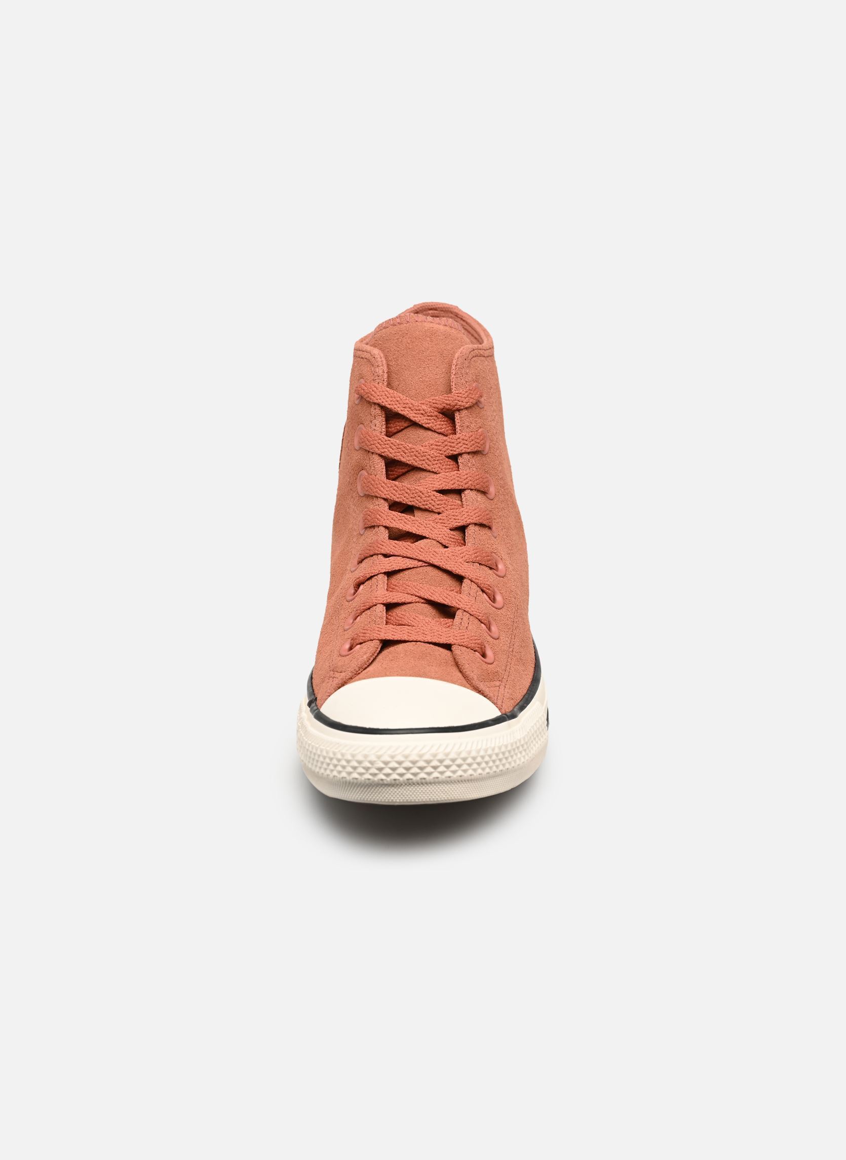 Zapatillas altas Chuck Taylor All Star Tonal Suede Hi hombre marrón ...