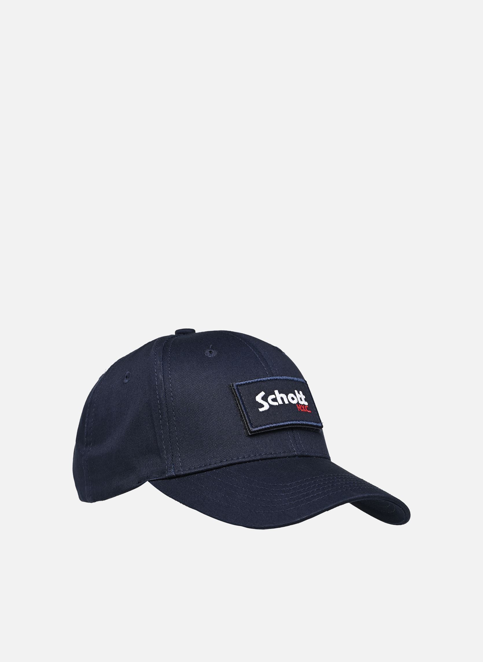 Schott Casquettes Casquette Badge-CAP210 femme bleu | Sarenza France