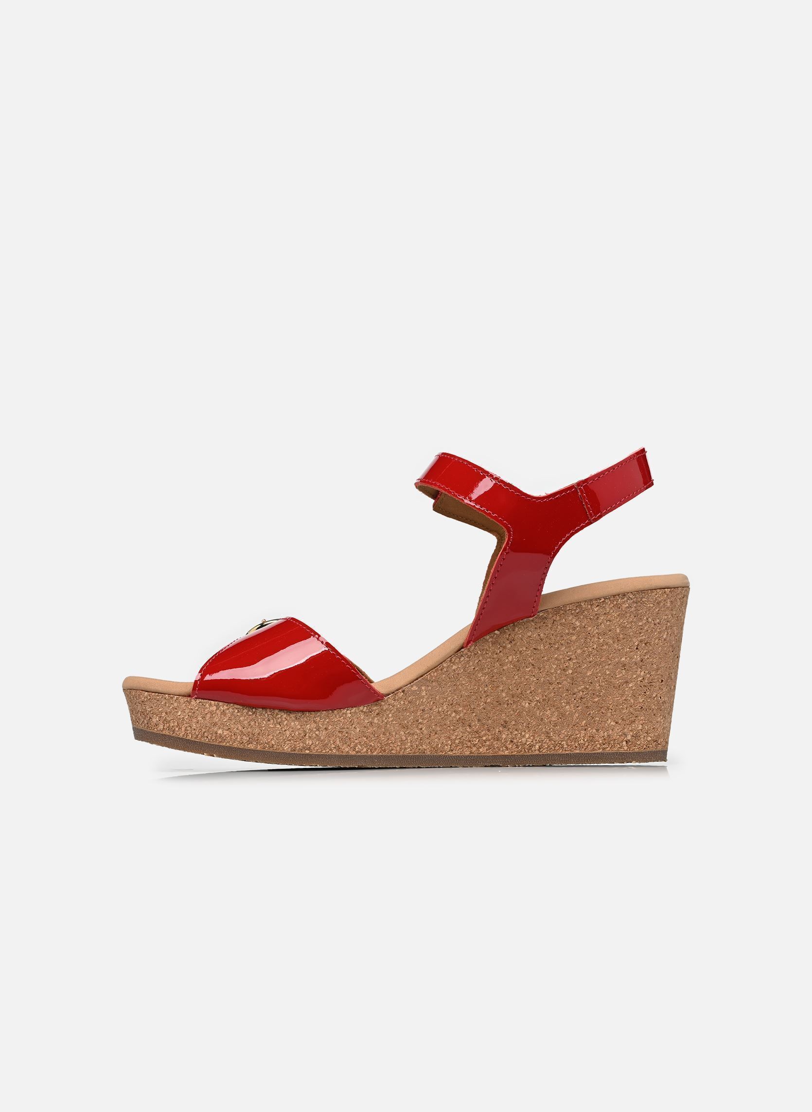 Mephisto Keil- und Plateausandalen Natalya damen rot online | Sarenza ...