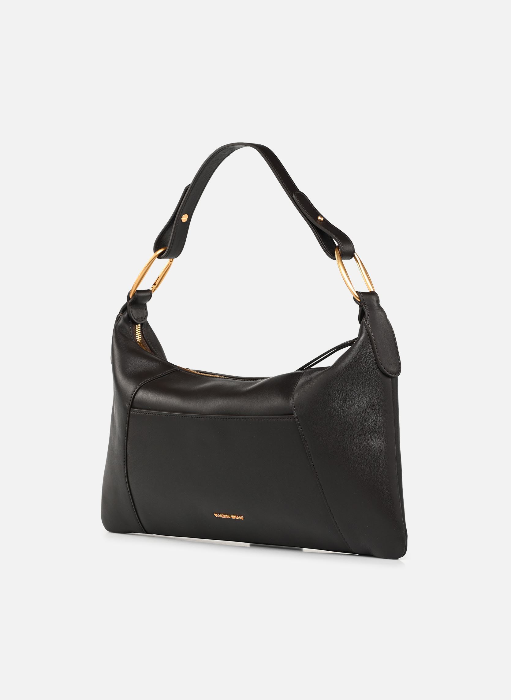 Vanessa Bruno Sacs bandoulière Mathilde Pochette Epaule femme noir ...
