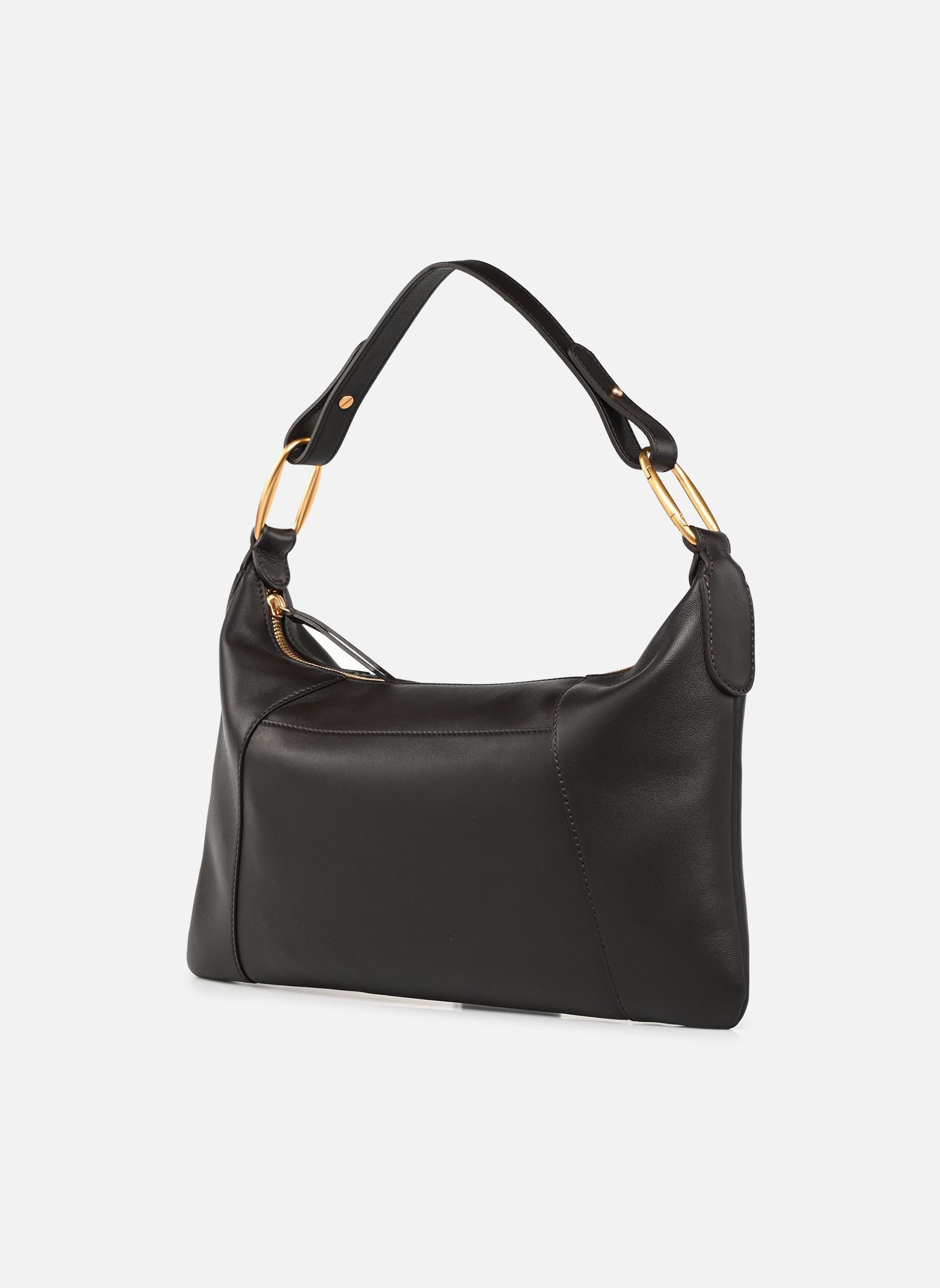 Vanessa Bruno Sacs bandoulière Mathilde Pochette Epaule femme noir ...