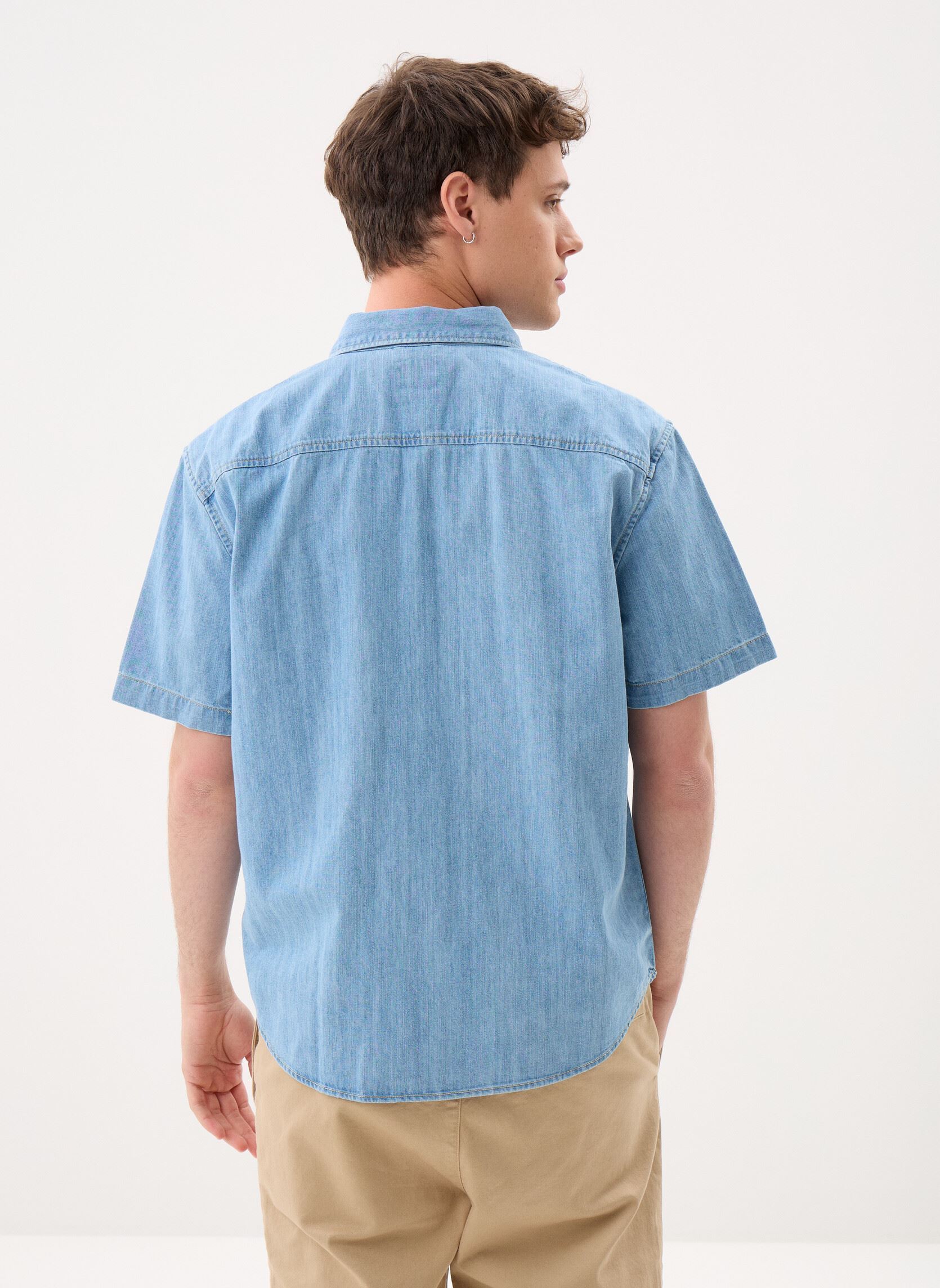Levi's Chemises Ss Authentic Button Down-A9161 homme bleu | Sarenza France