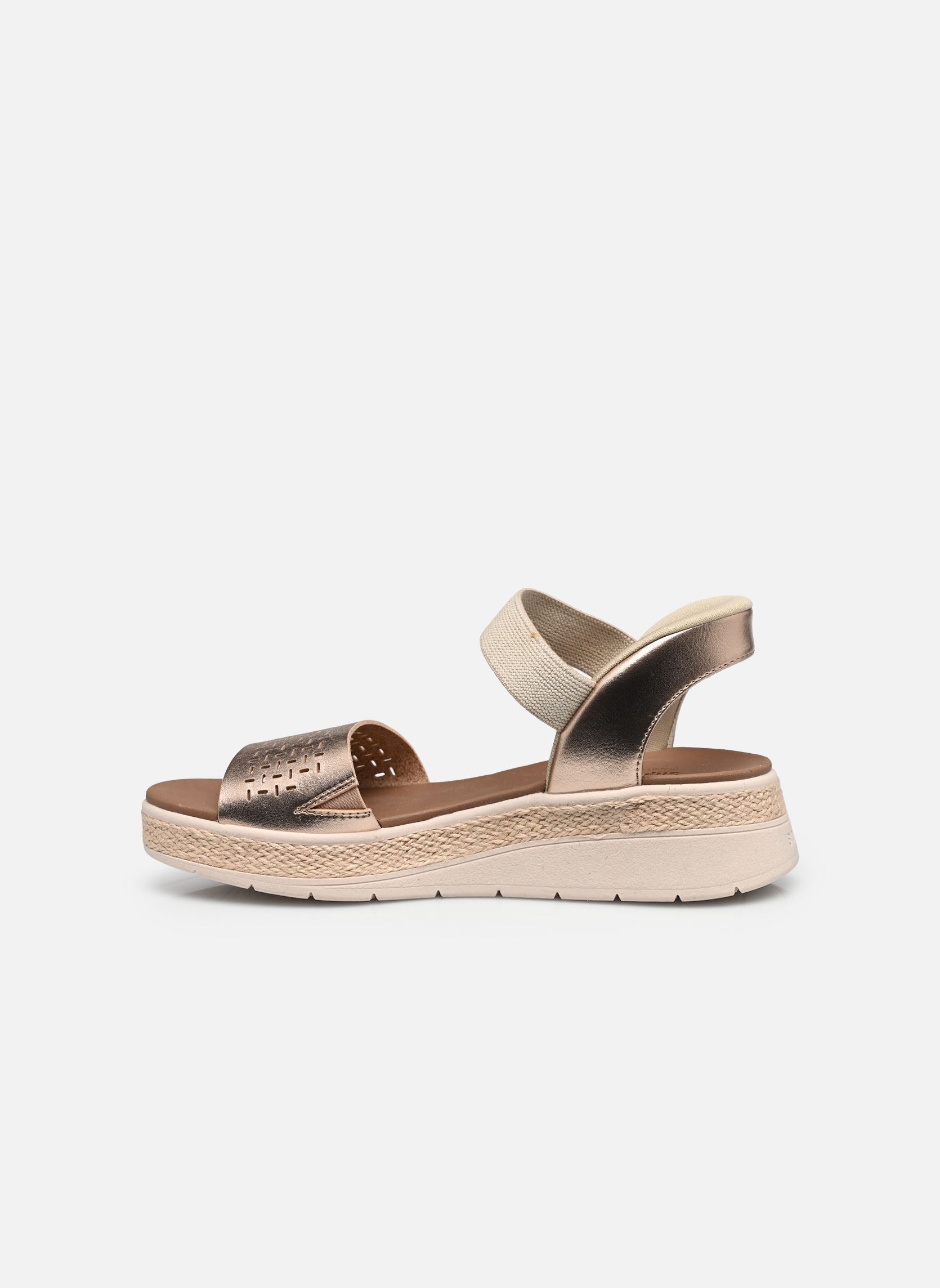 Bestel Skechers Sandalen met sleehak en plateau SLIP-INS Bobs Sun Ray ...