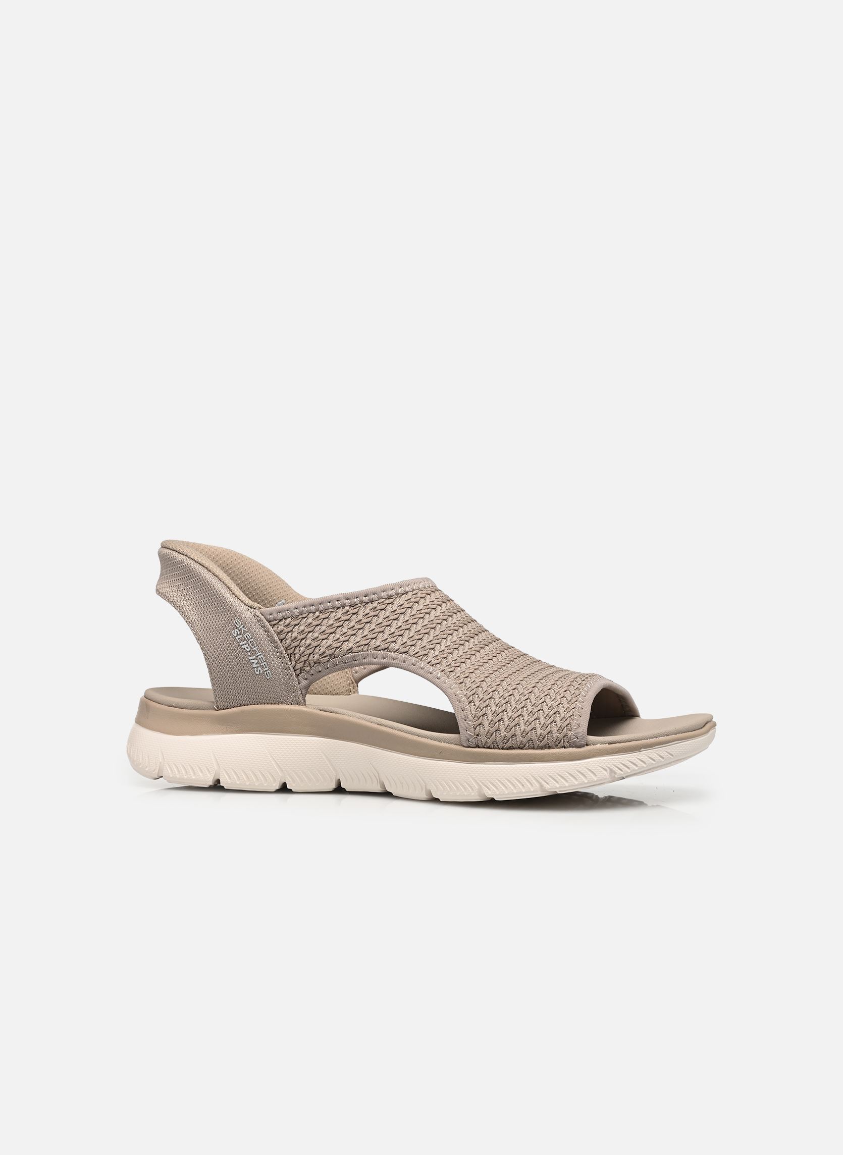 Sandalias planas SLIP-INS Summits Sandal - Sweetly Evol mujer marrón ...
