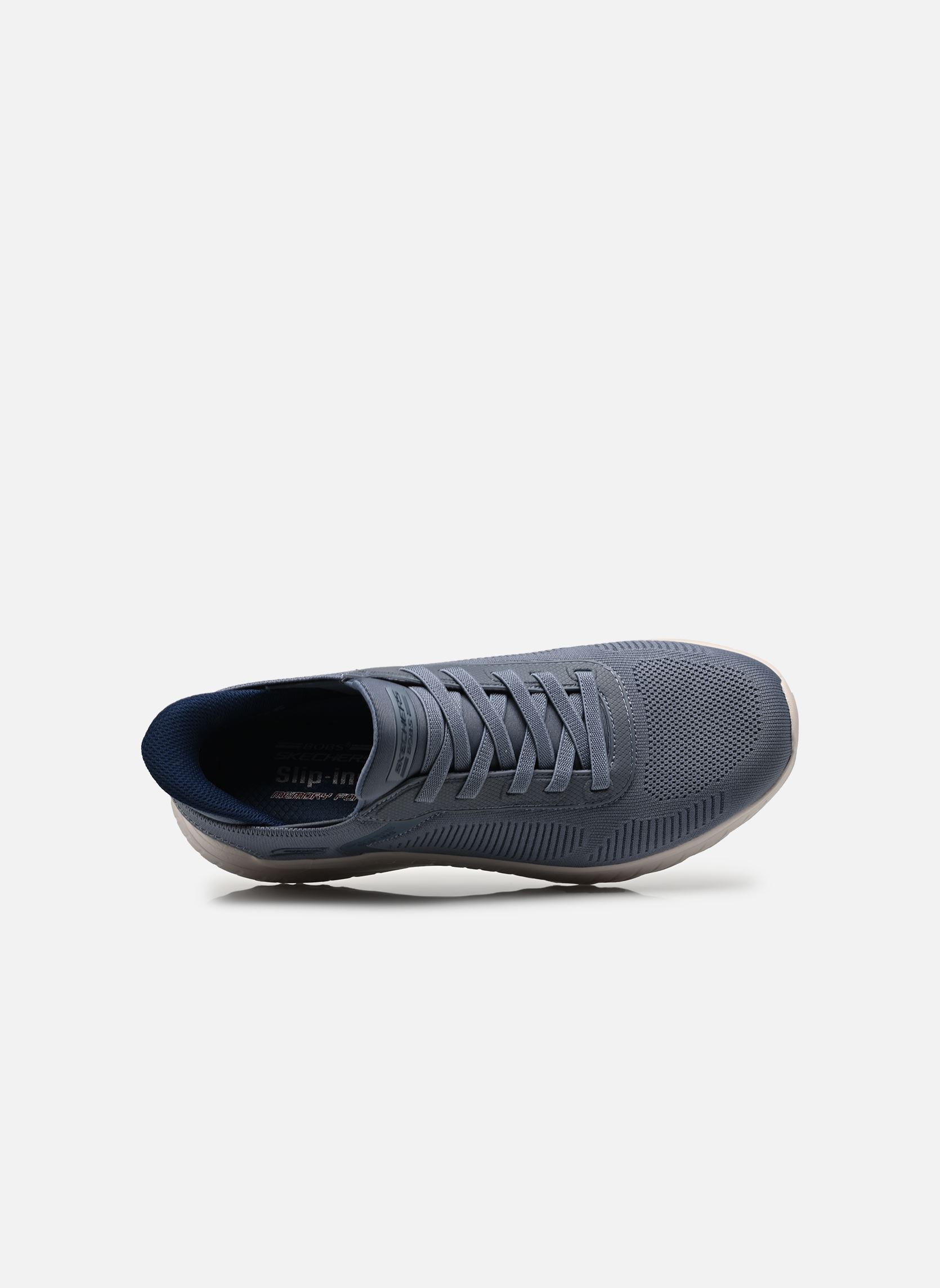 Skechers Baskets SLIP-INS Bob Squad Chaos - Solid Step homme bleu ...