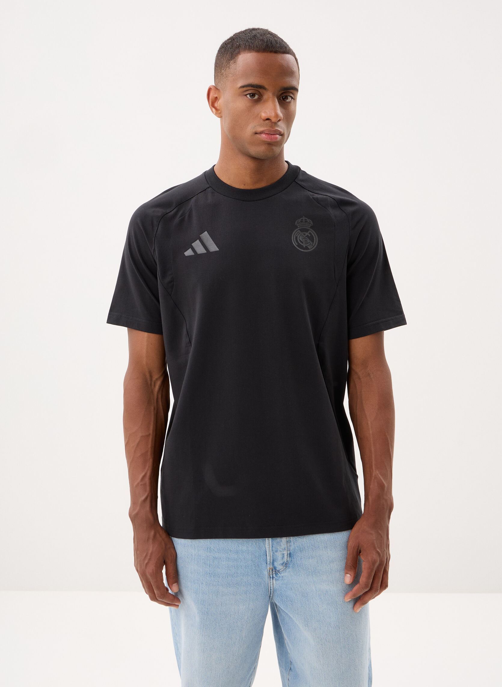 adidas performance T-Shirts REAL TT TEE herren schwarz - online kaufen ...