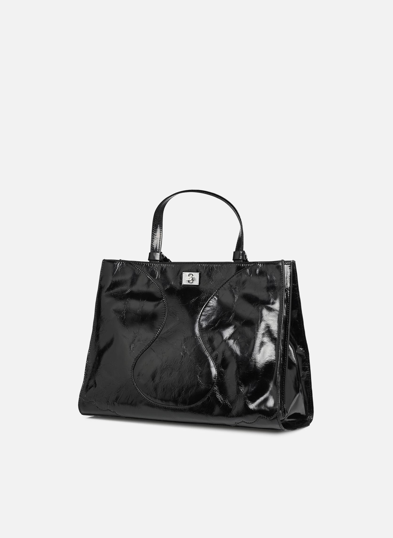 Zadig & Voltaire Cabas JACK VINTAGE PATENT femme noir | Sarenza Belgique