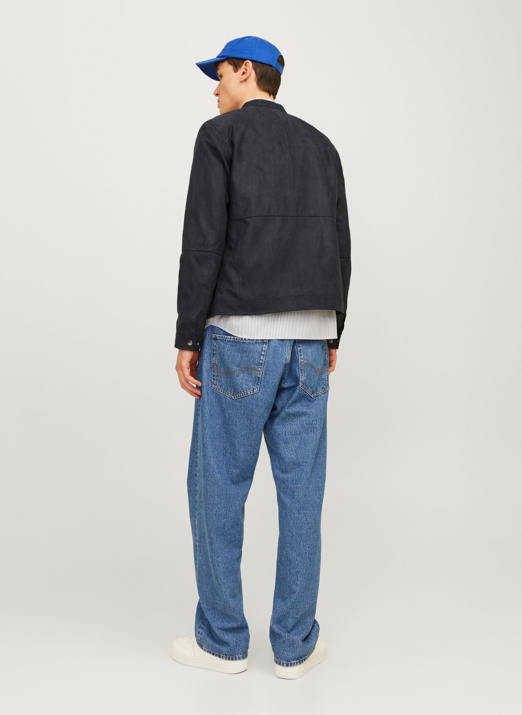 Jack & Jones Vestes Jjedylan Biker Jacket Noos homme noir | Sarenza ...