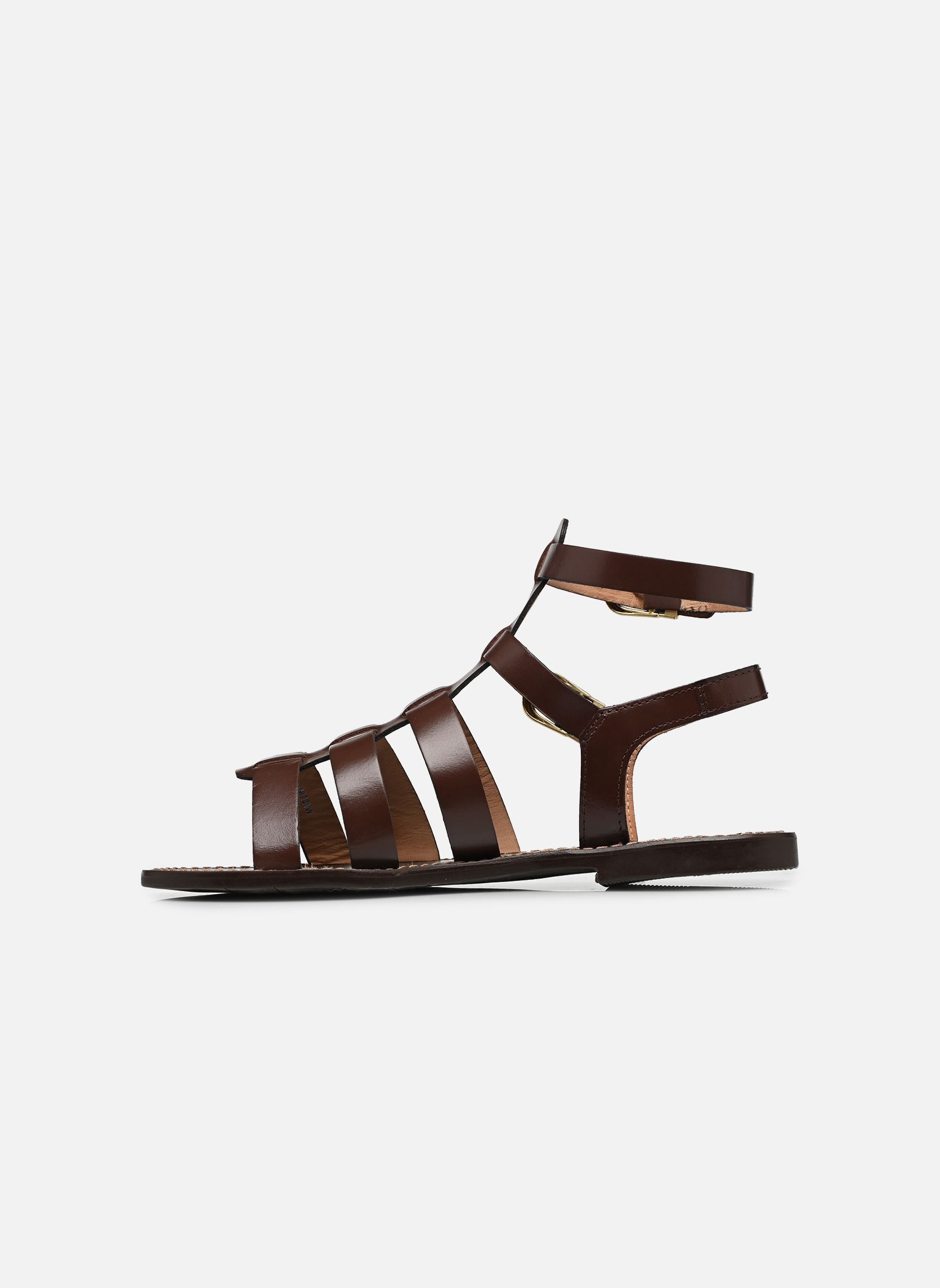 Bestel Les Tropéziennes par M Belarbi Sandalen HAGORA dames bruin ...