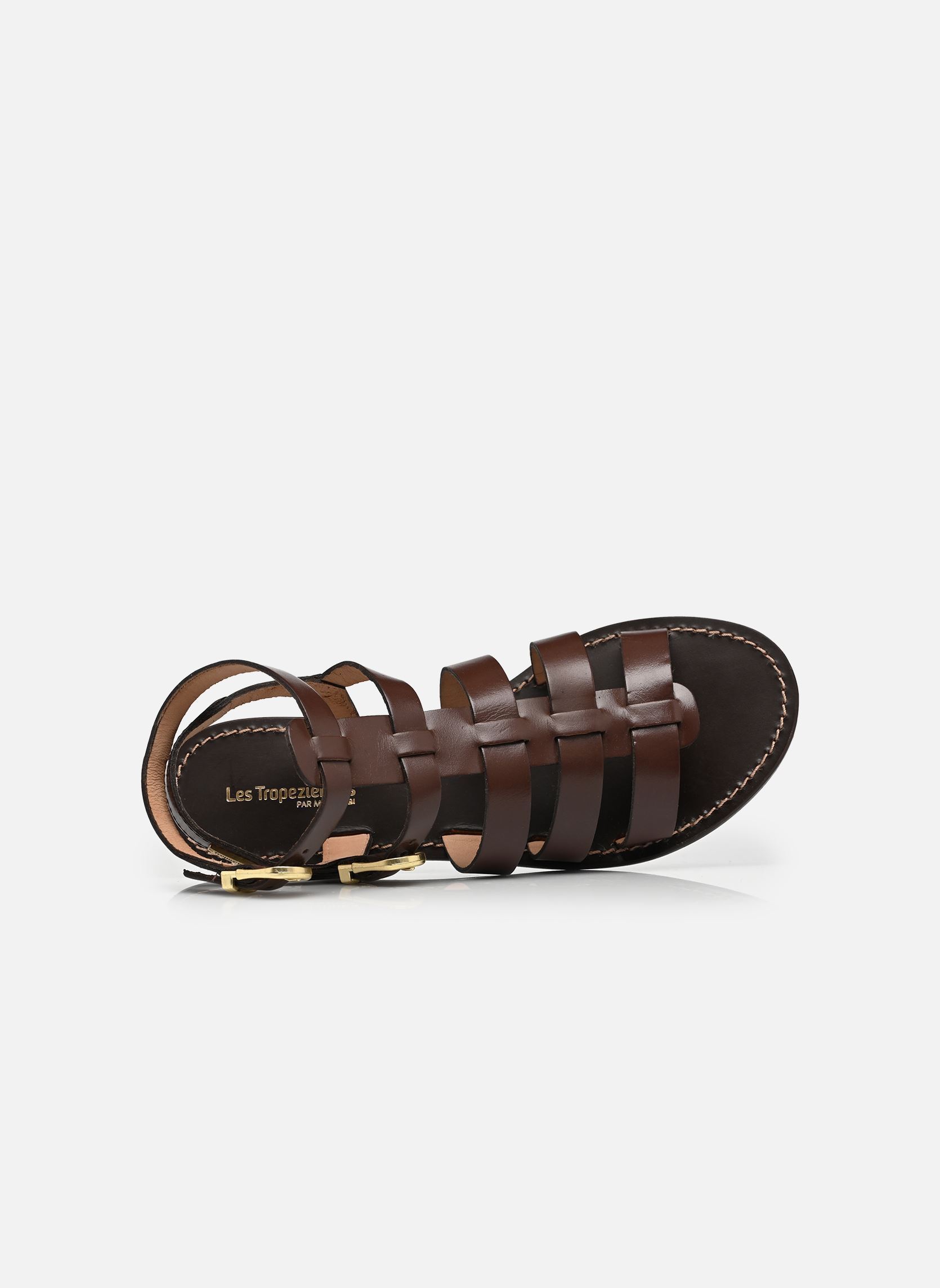 Bestel Les Tropéziennes par M Belarbi Sandalen HAGORA dames bruin ...
