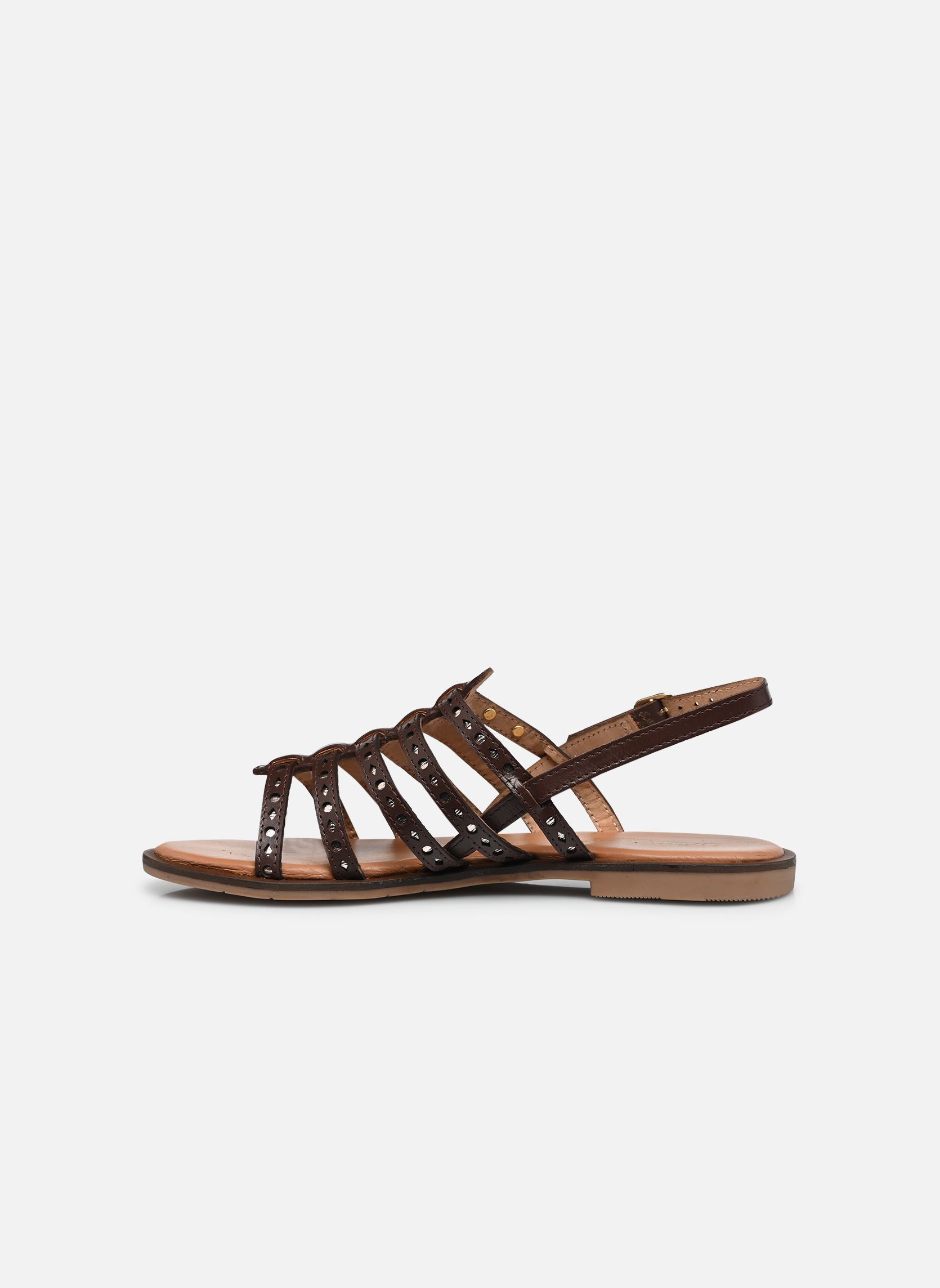 Bestel Les Tropéziennes par M Belarbi Sandalen HELECTRON dames bruin ...