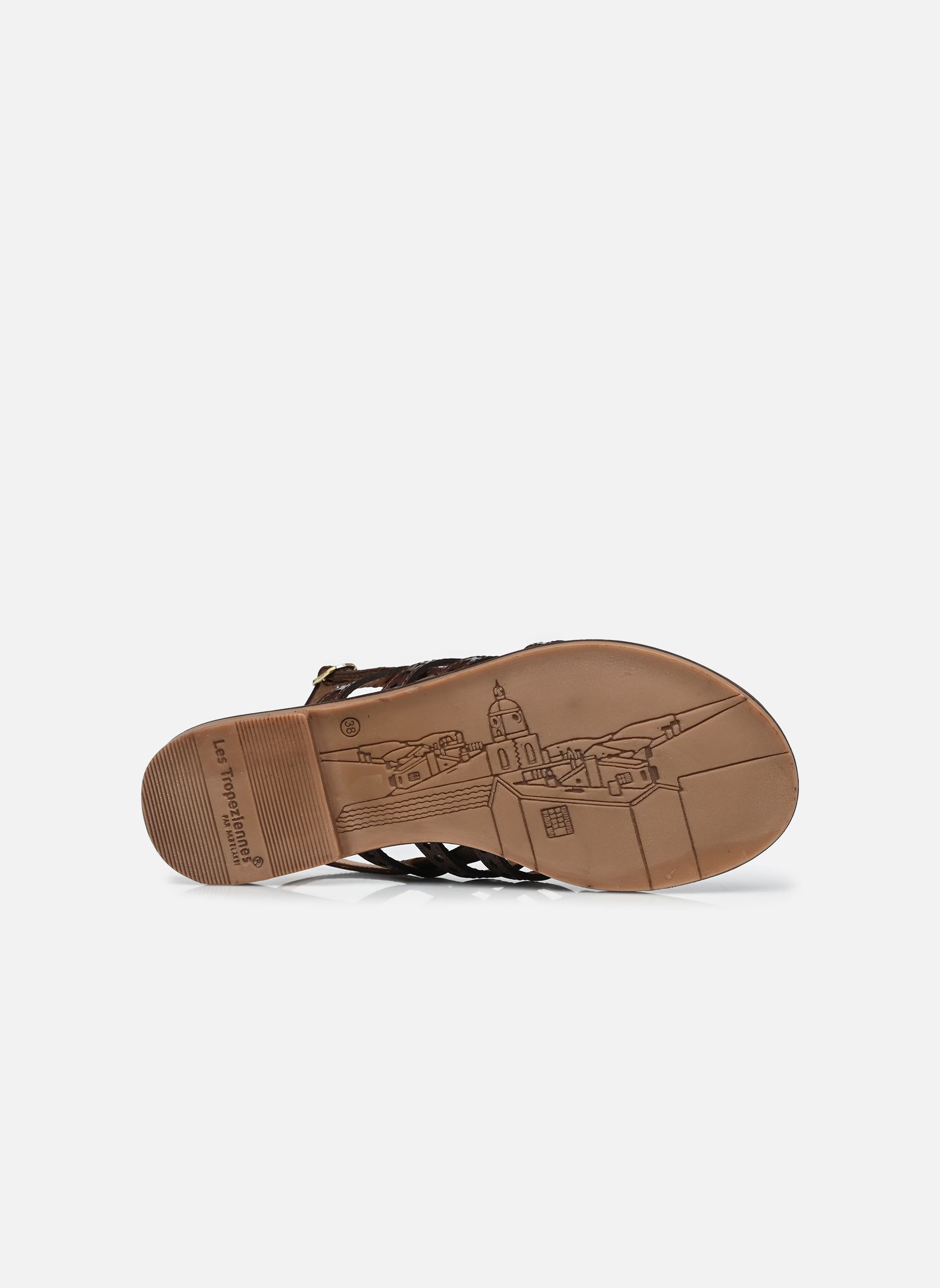 Bestel Les Tropéziennes par M Belarbi Sandalen HELECTRON dames bruin ...