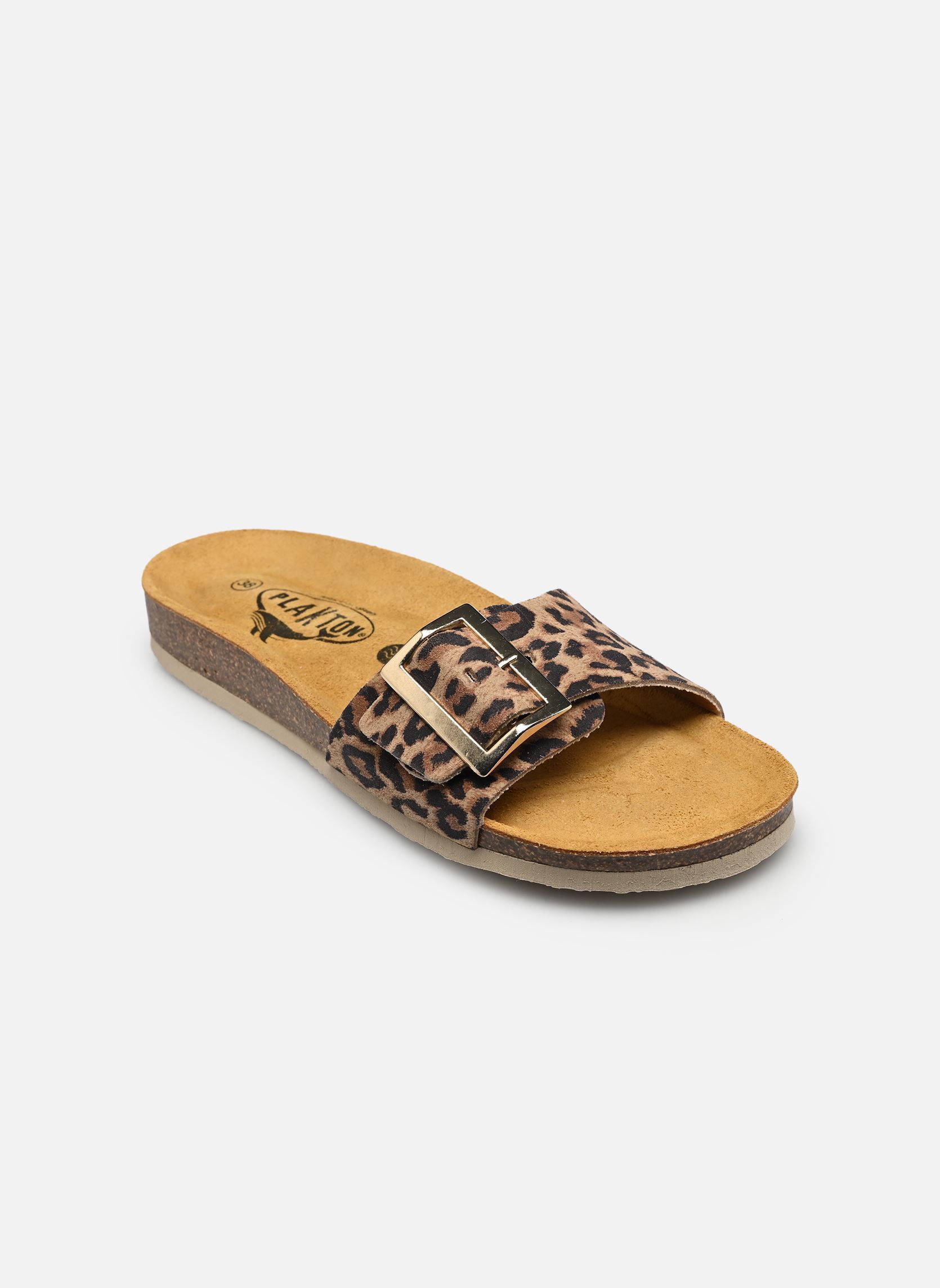 Plakton Mules et sabots BIS3 HEB femme marron | Sarenza France