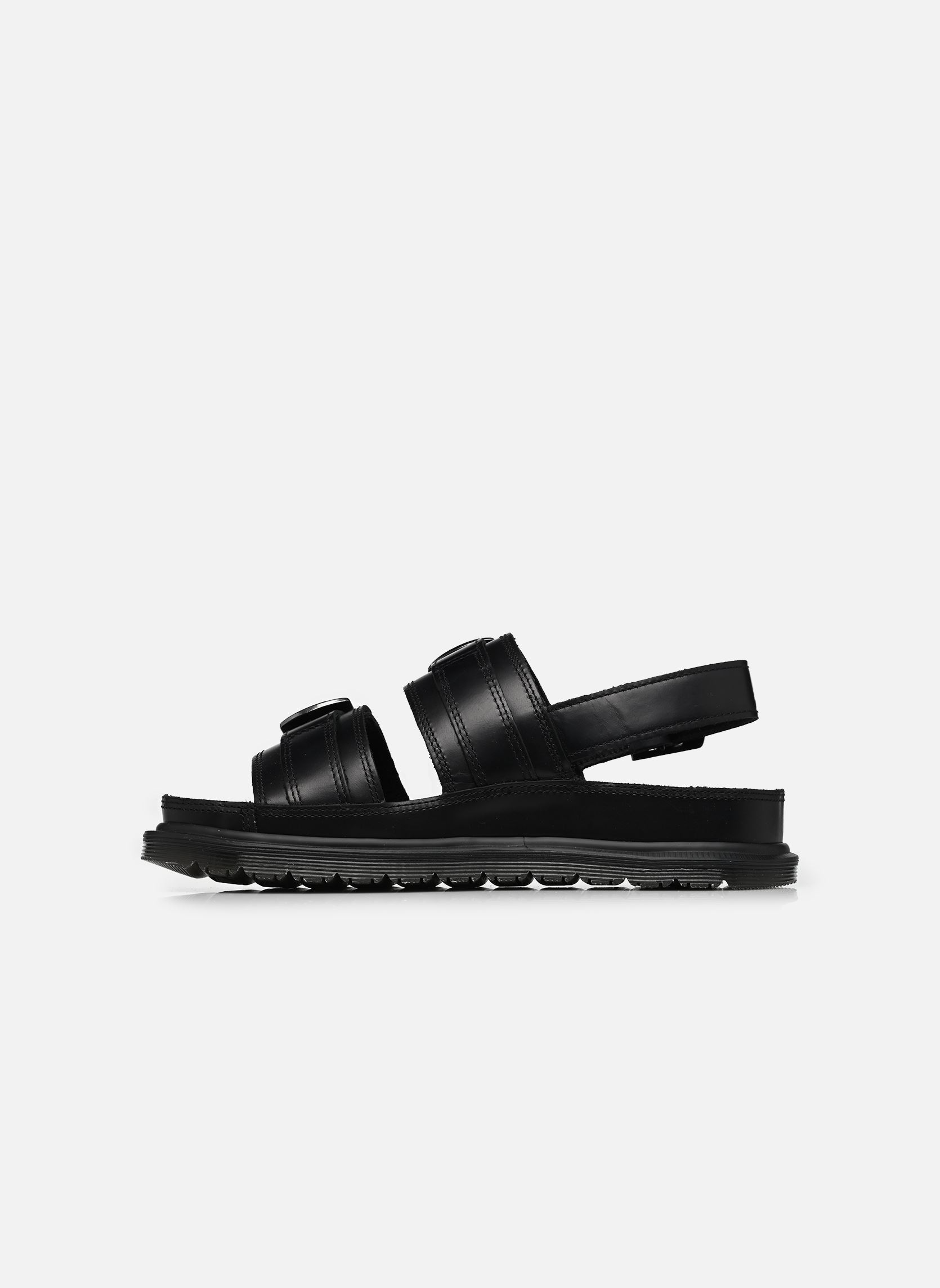 Dr. Martens Keil- und Plateausandalen San Two Strap damen schwarz ...