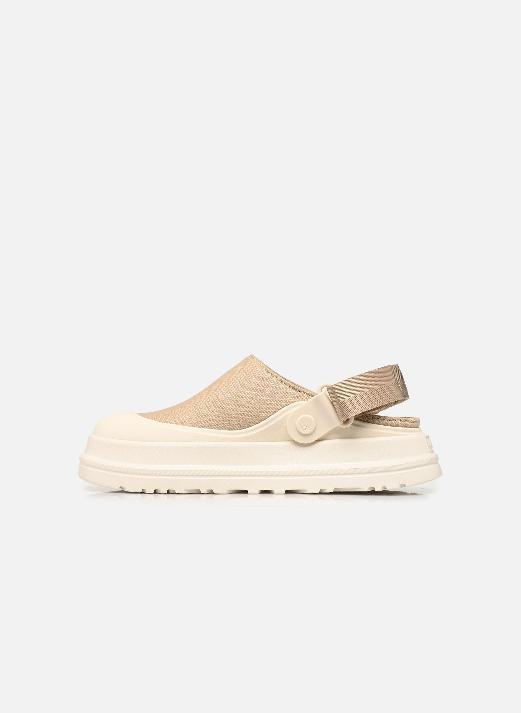 UGG Pantoletten und Clogs W Goldenglow Canvas Clog damen beige - online ...