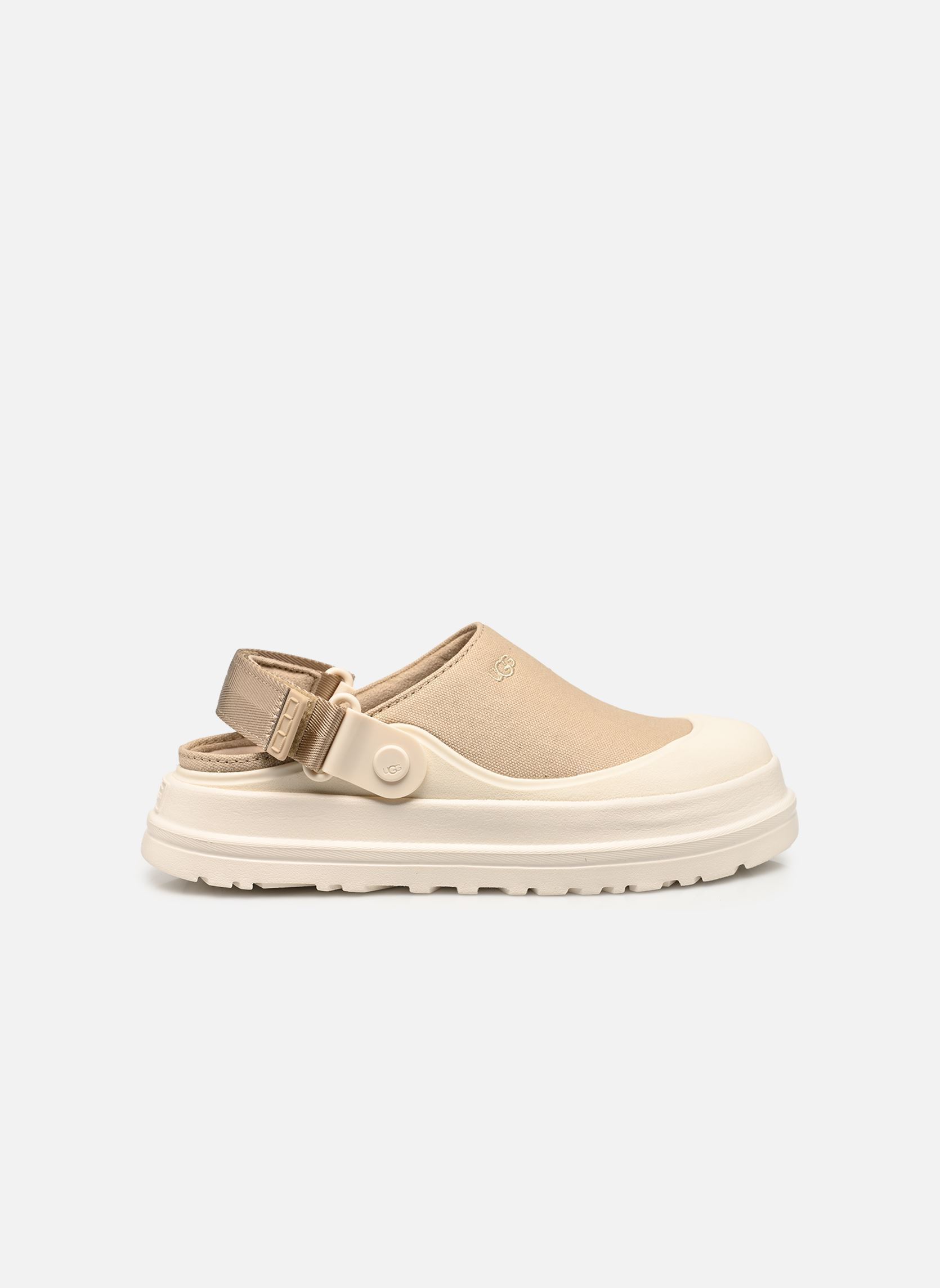 UGG Pantoletten und Clogs W Goldenglow Canvas Clog damen beige - online ...