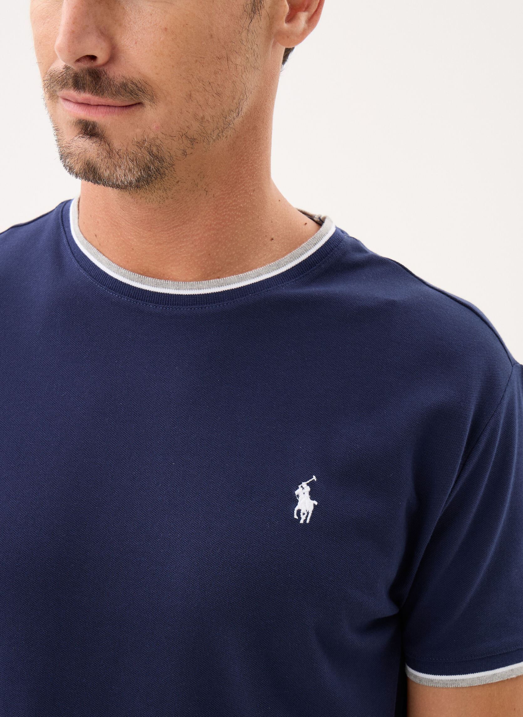 Bestel Polo Ralph Lauren T-shirts T-shirt Classic Fit en piqué stretch ...