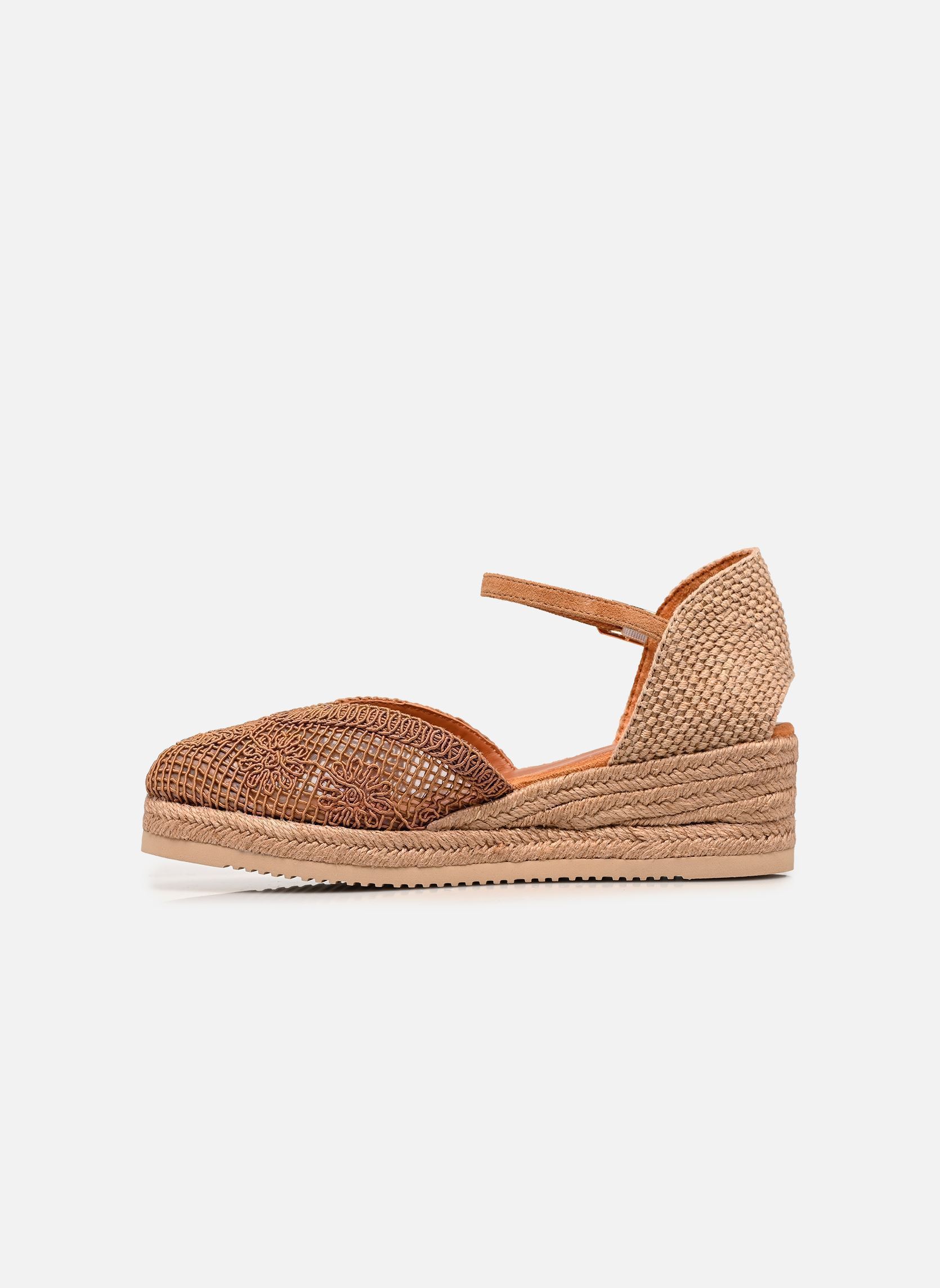 Unisa Keil- und Plateausandalen CEUTA_KS damen braun online | Sarenza ...