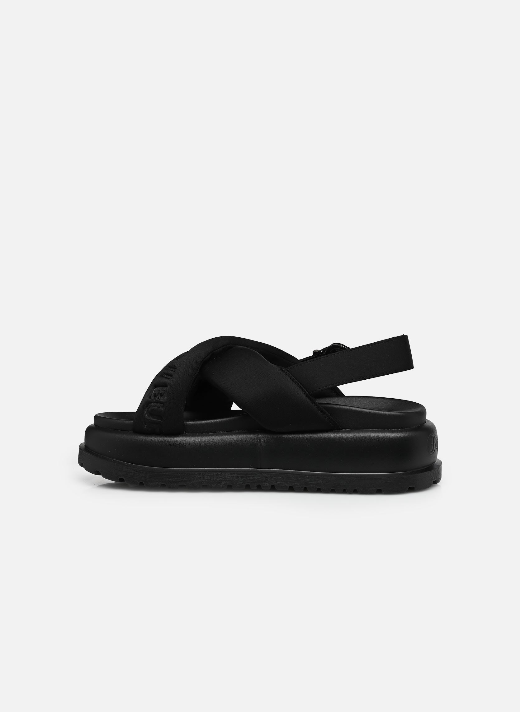 Buffalo Flache Sandalen Palma Cross damen schwarz - online kaufen ...