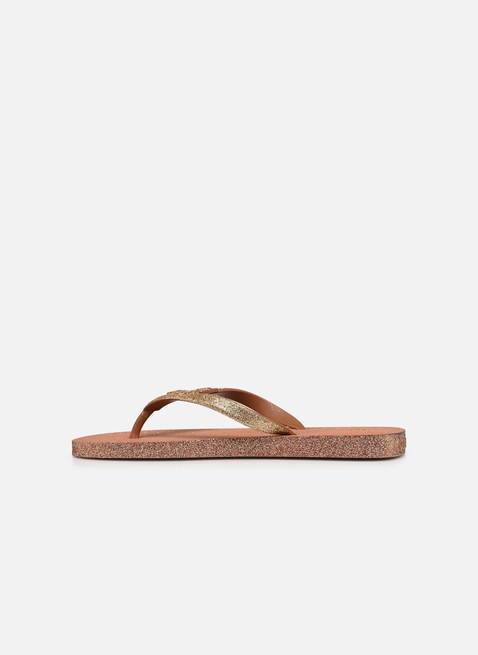 Chanclas Morango Glitter mujer oro y bronce Cacatoès | Sarenza España