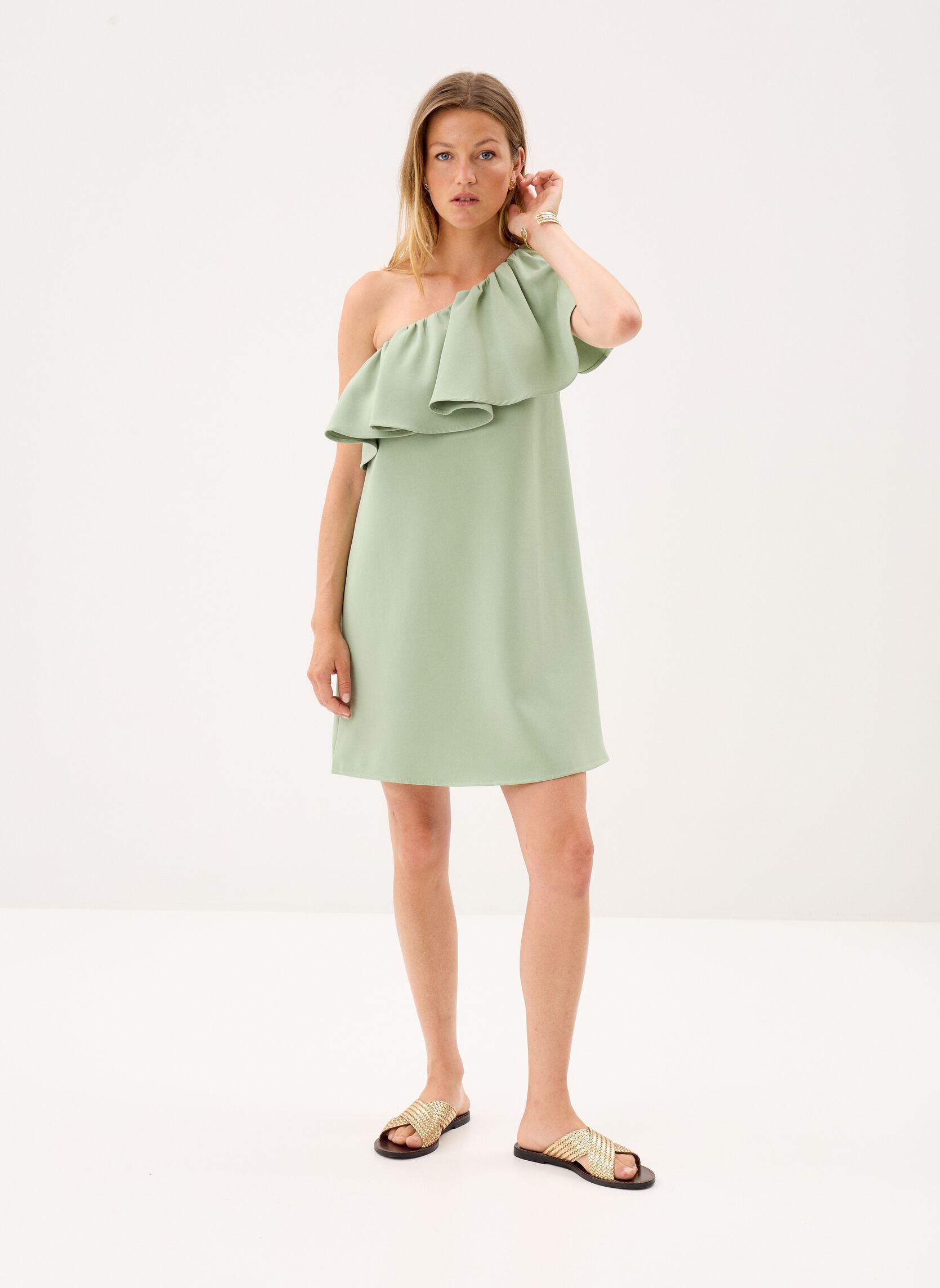 La Petite Etoile Robes Rimel femme vert | Sarenza Suisse