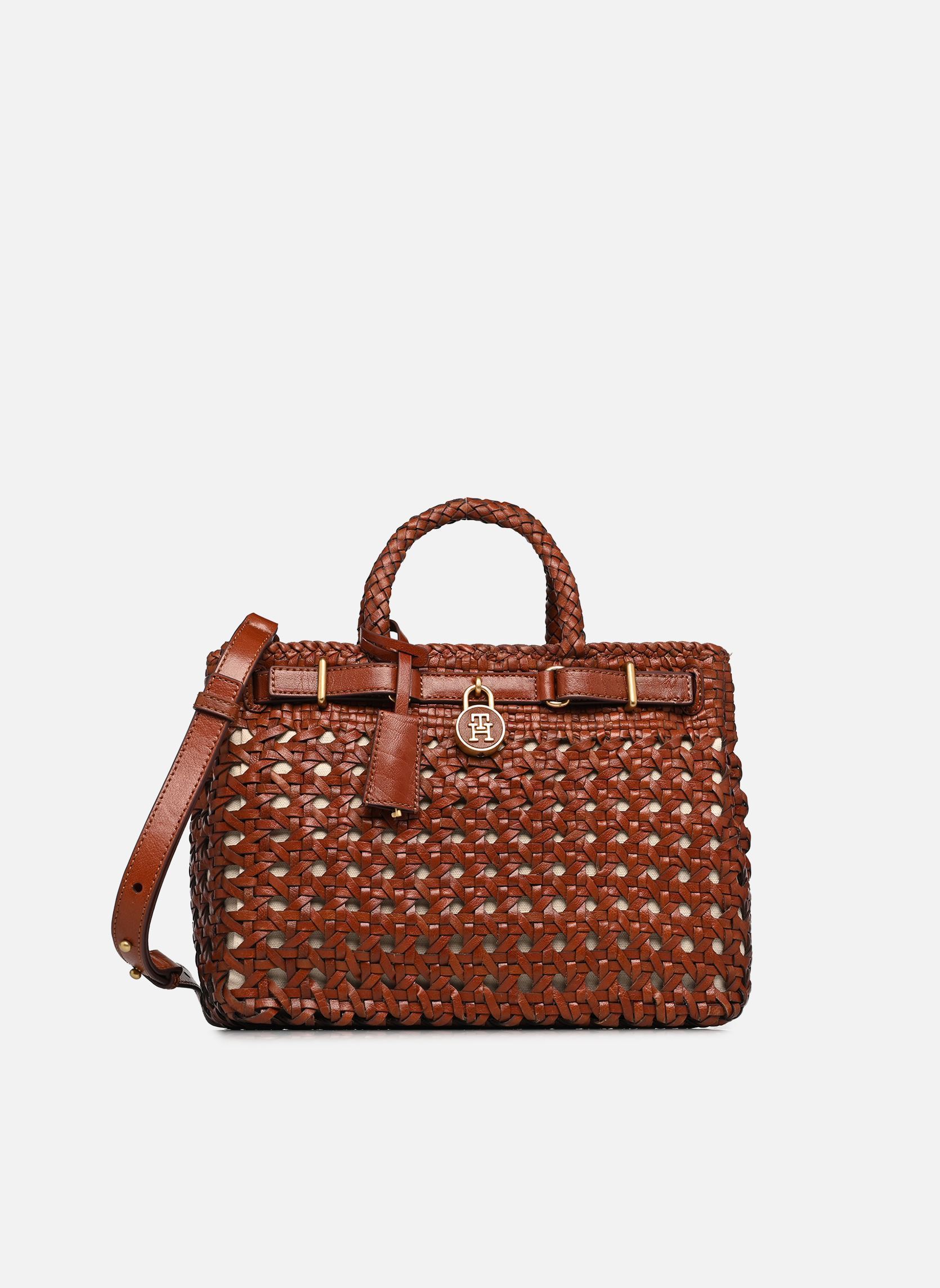 Tommy Hilfiger Sacs à main American Icon Mini Tote Braided femme marron ...