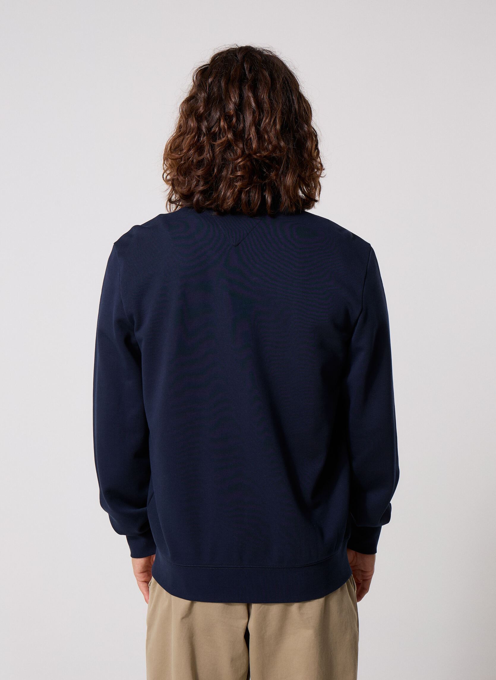 Tommy Hilfiger Sweats zippés Script Stack Fz Stan homme bleu | Sarenza ...