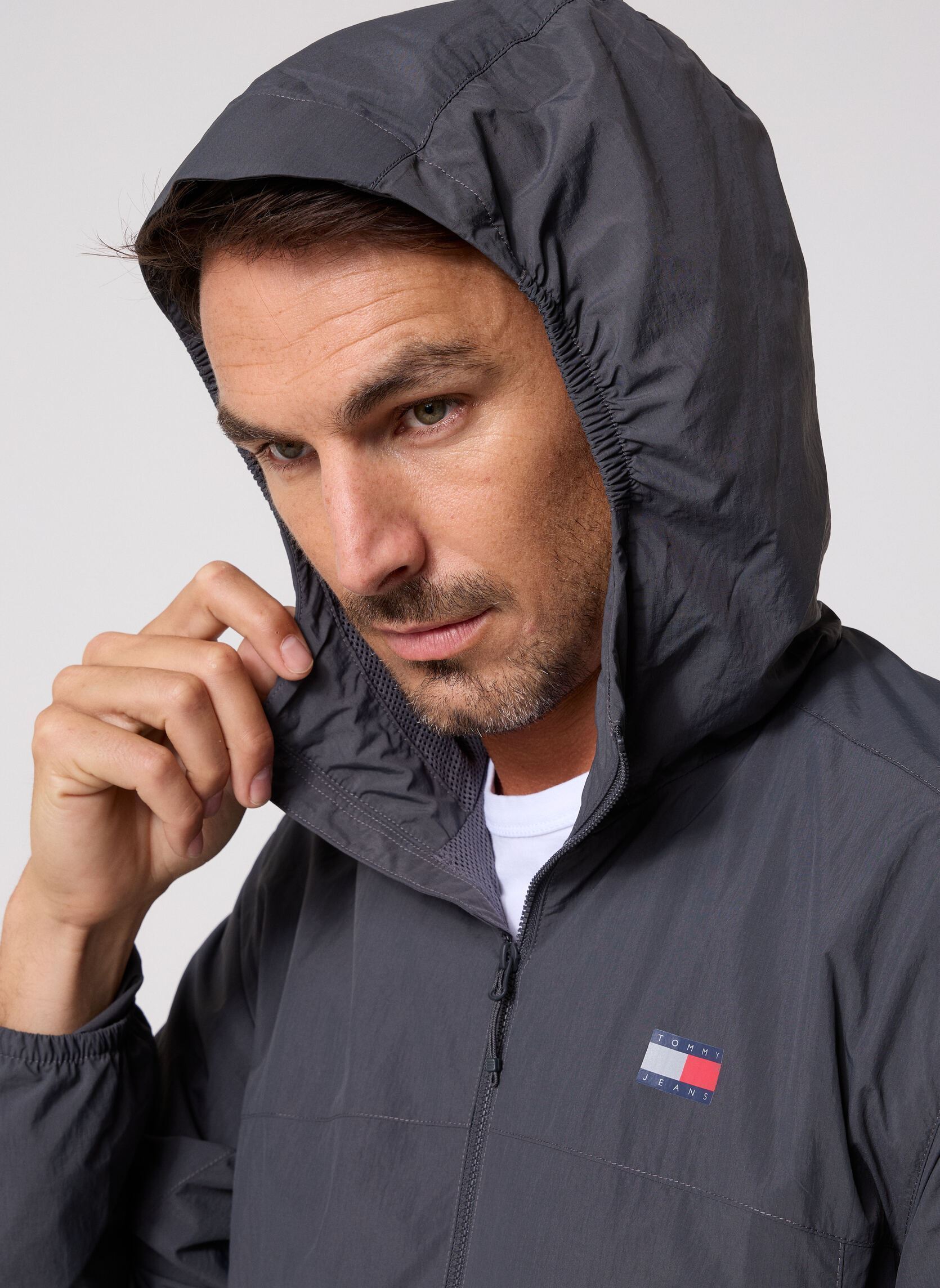 Tommy Jeans Bomberjacks Tjm Chicago Packable heren grijs online ...