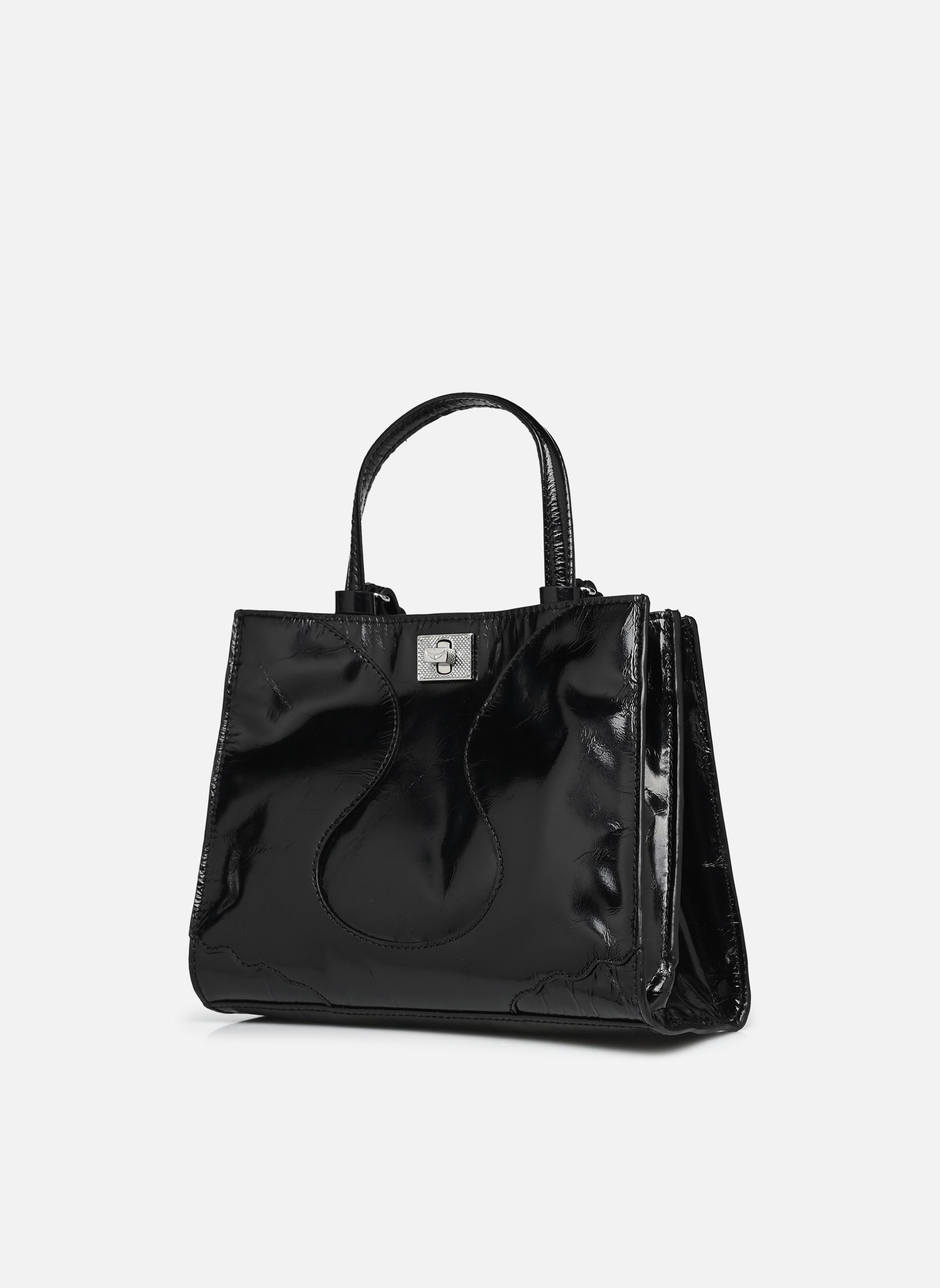 Zadig & Voltaire Sacs à main Jack Nano Vintage Patent femme noir ...