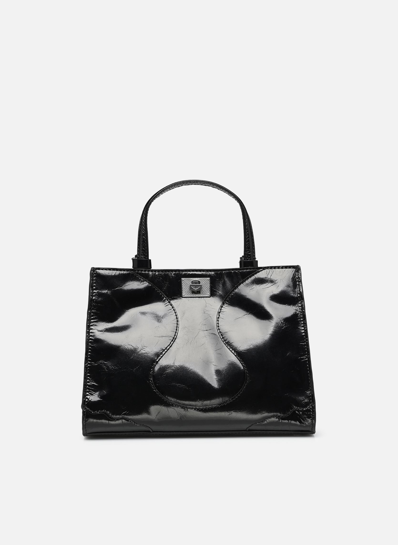 Zadig & Voltaire Sacs à main Jack Nano Vintage Patent femme noir ...
