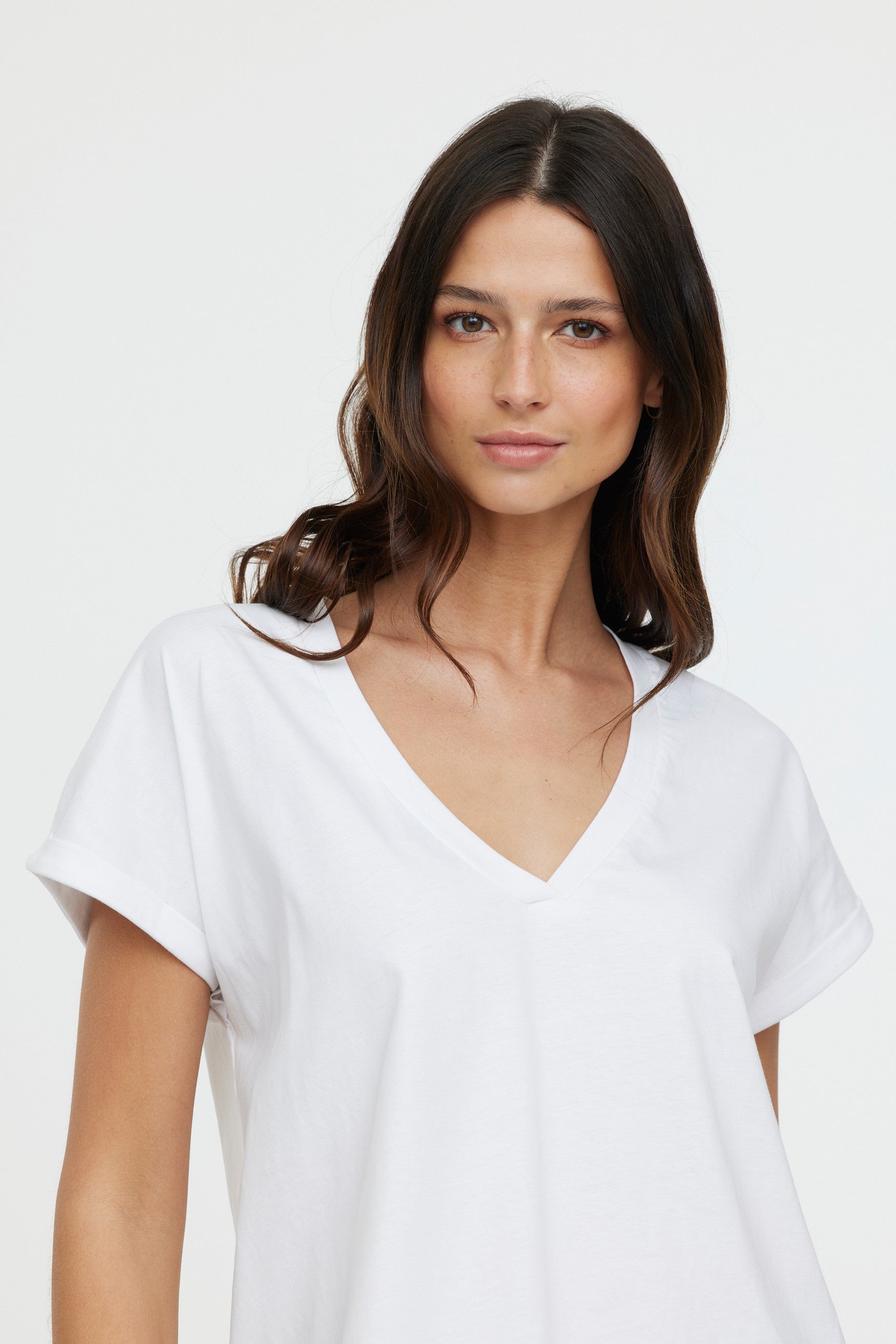 Lee Cooper Tee-shirts manches courtes T-shirt ALYS MC Optic white femme ...