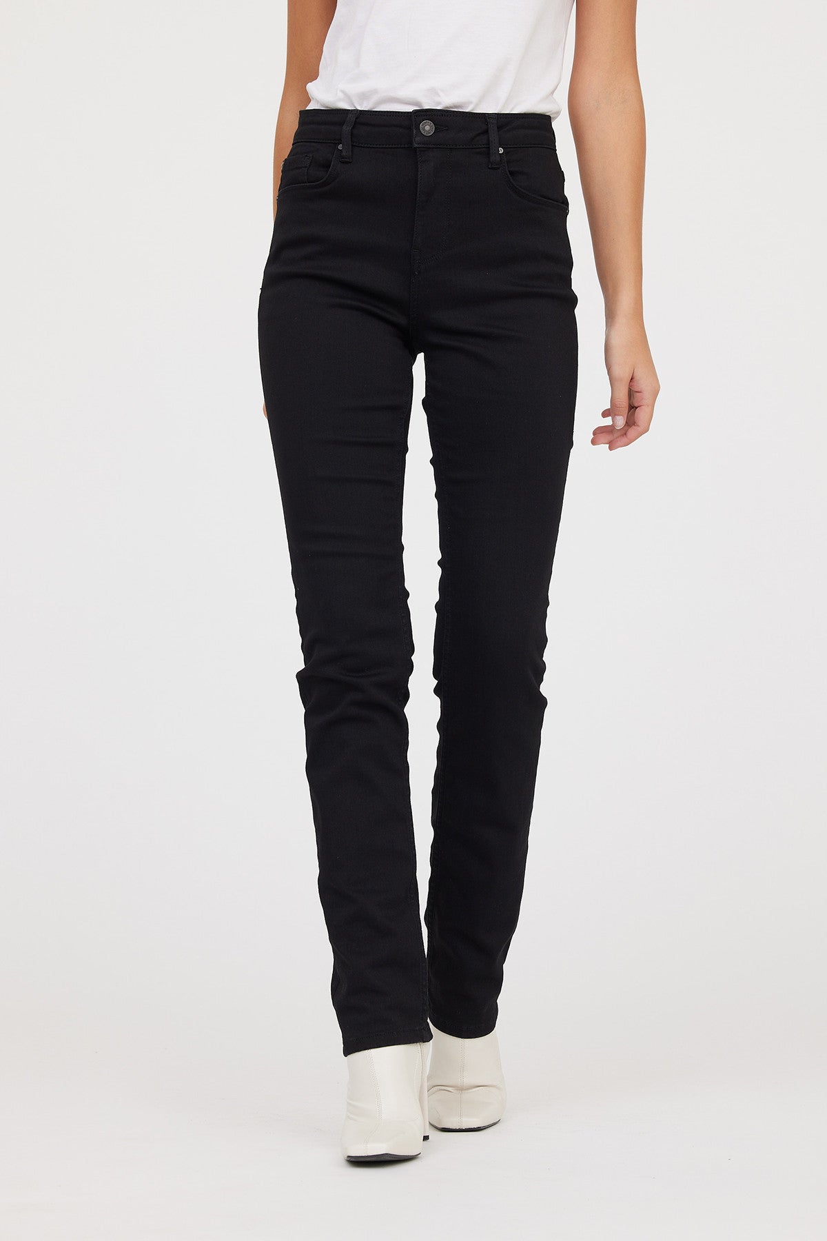Lee Cooper Jeans droit Jean LC161 Black Black femme noir | Sarenza France