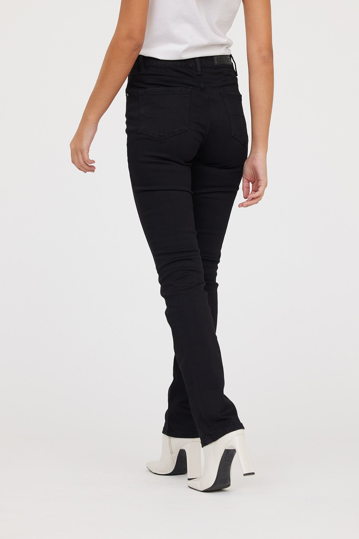 Lee Cooper Jeans droit Jean LC161 Black Black femme noir | Sarenza France