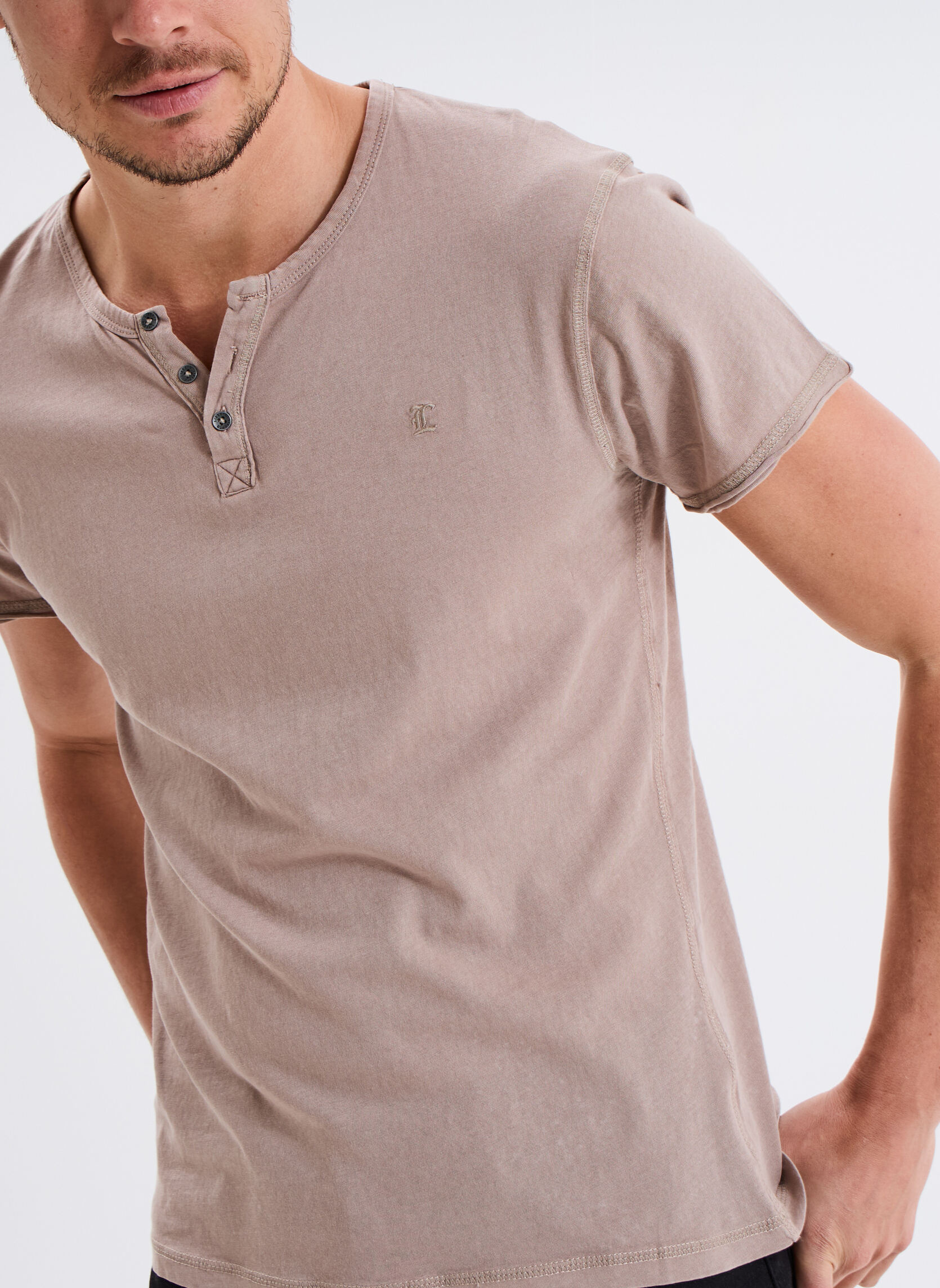 LIBERTO Tee-shirts LIB1ICON_TUNI homme marron | Sarenza France