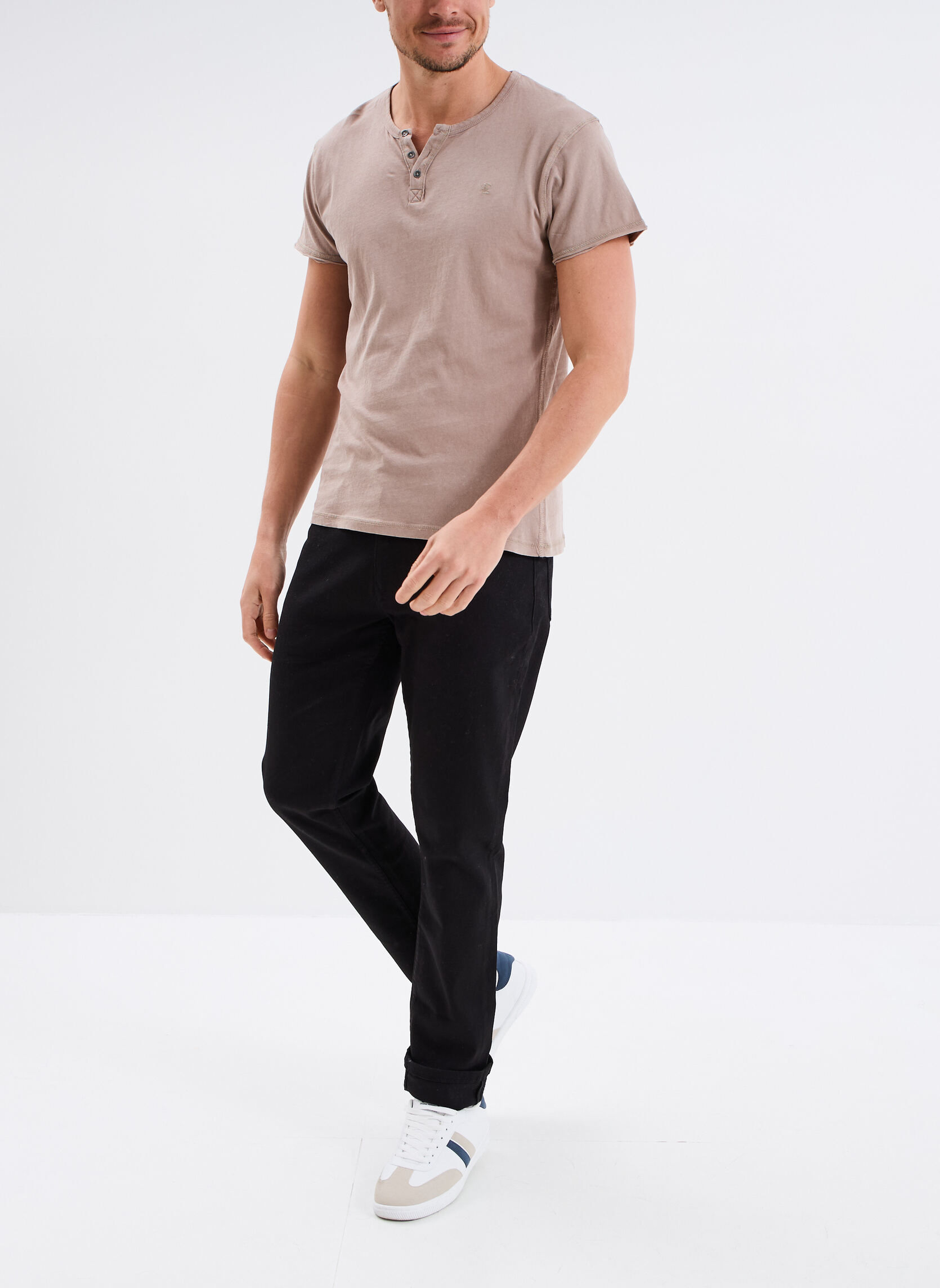 LIBERTO Tee-shirts LIB1ICON_TUNI homme marron | Sarenza France