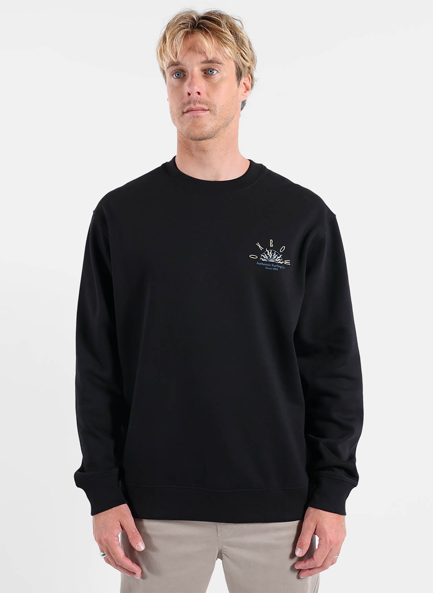 Oxbow Sweats à capuche Sweat SANDBAR homme noir | Sarenza France