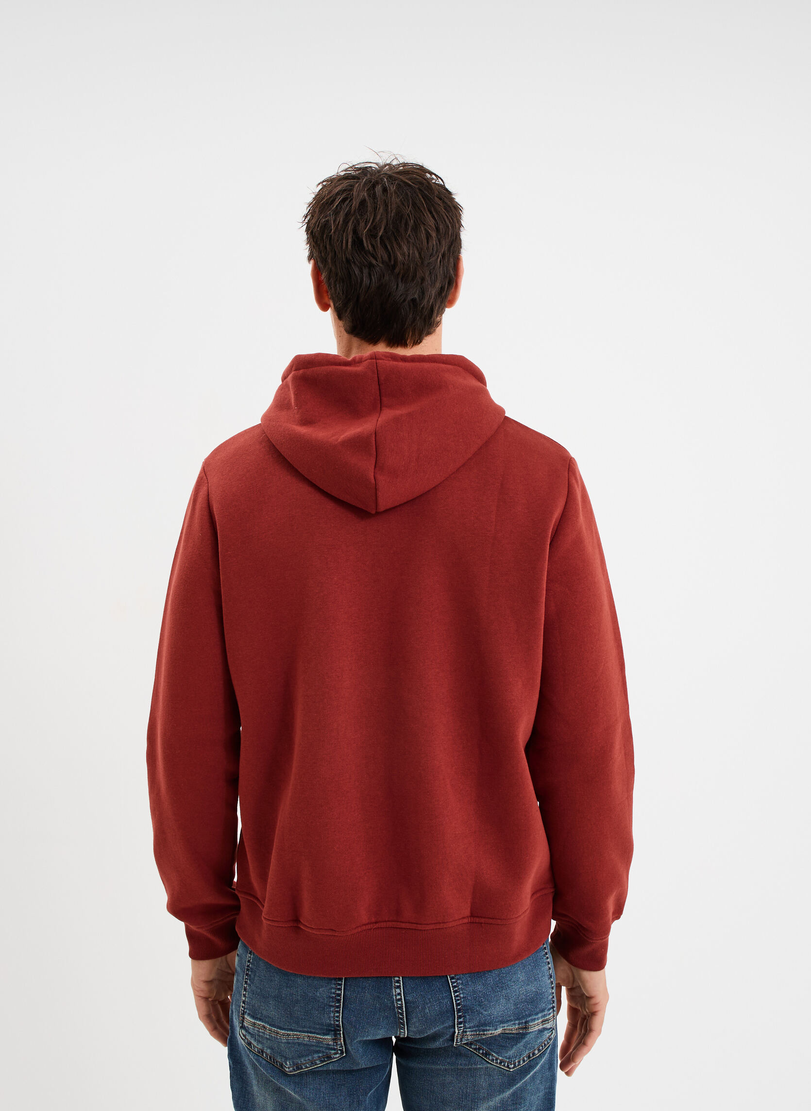 CREEKS Sweats à capuche Sweat - CRE1SIMON_RUSSET homme rouge | Sarenza ...