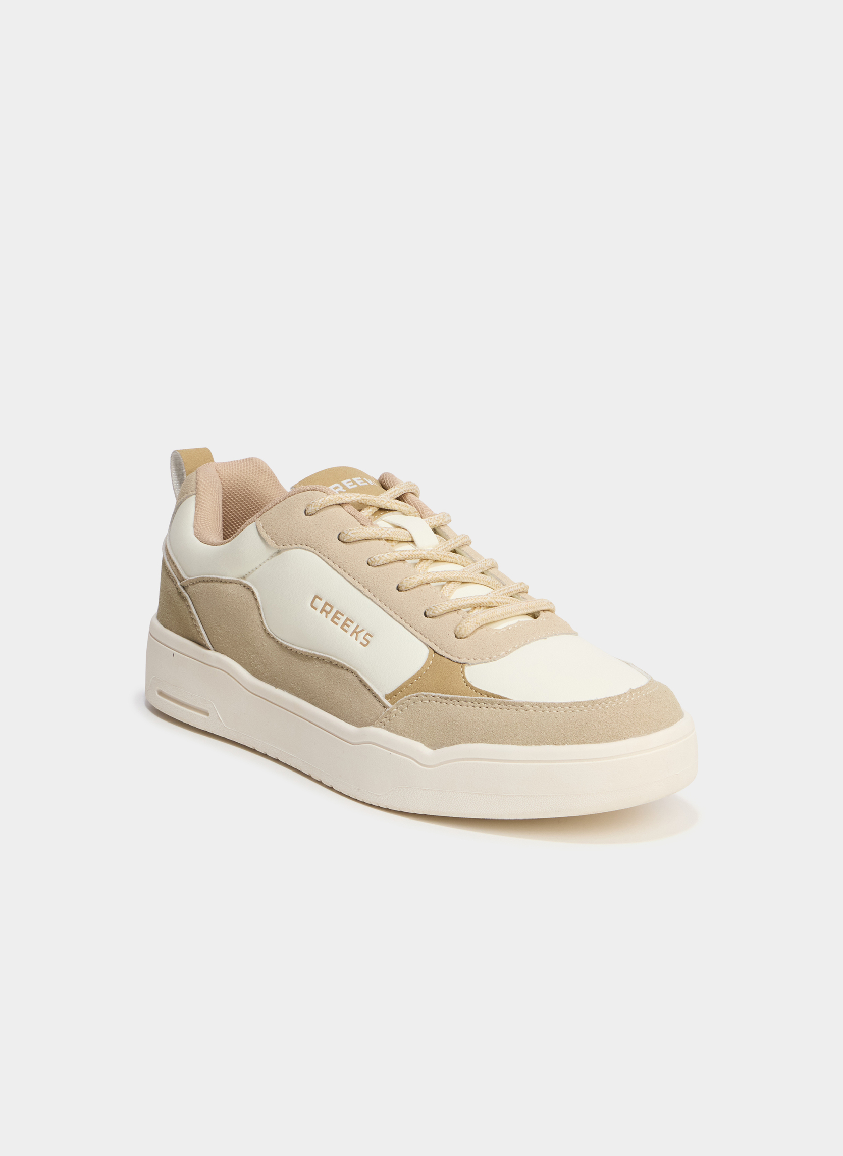 CREEKS Baskets basses TOMI_S_F_TB_252 femme beige | Sarenza France